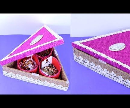 Make DIY Multipurpose Triangular Shaped Organizer? : 8 Steps ...