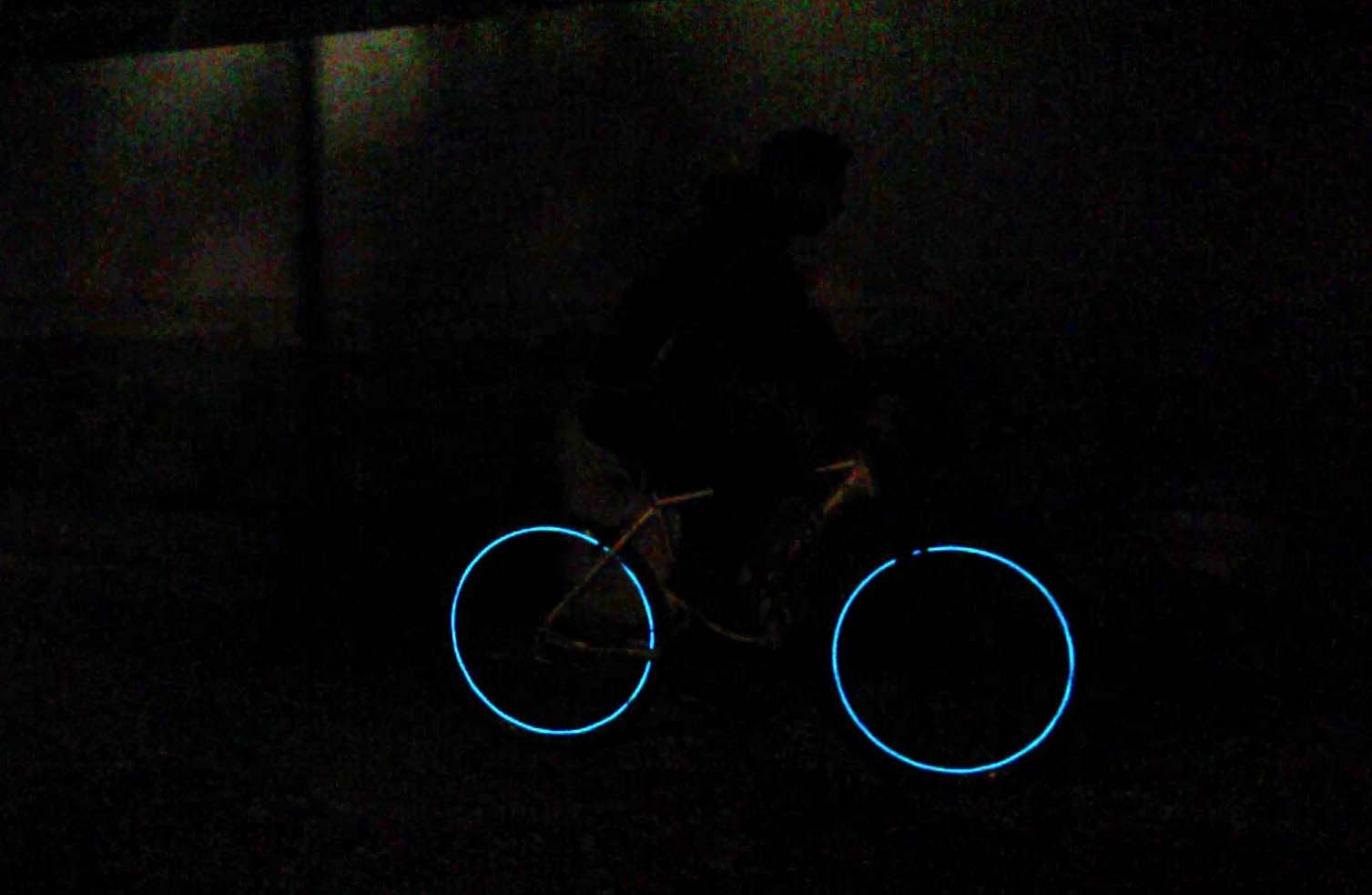 EL Wire Bicycle Rim Light : 6 Steps - Instructables