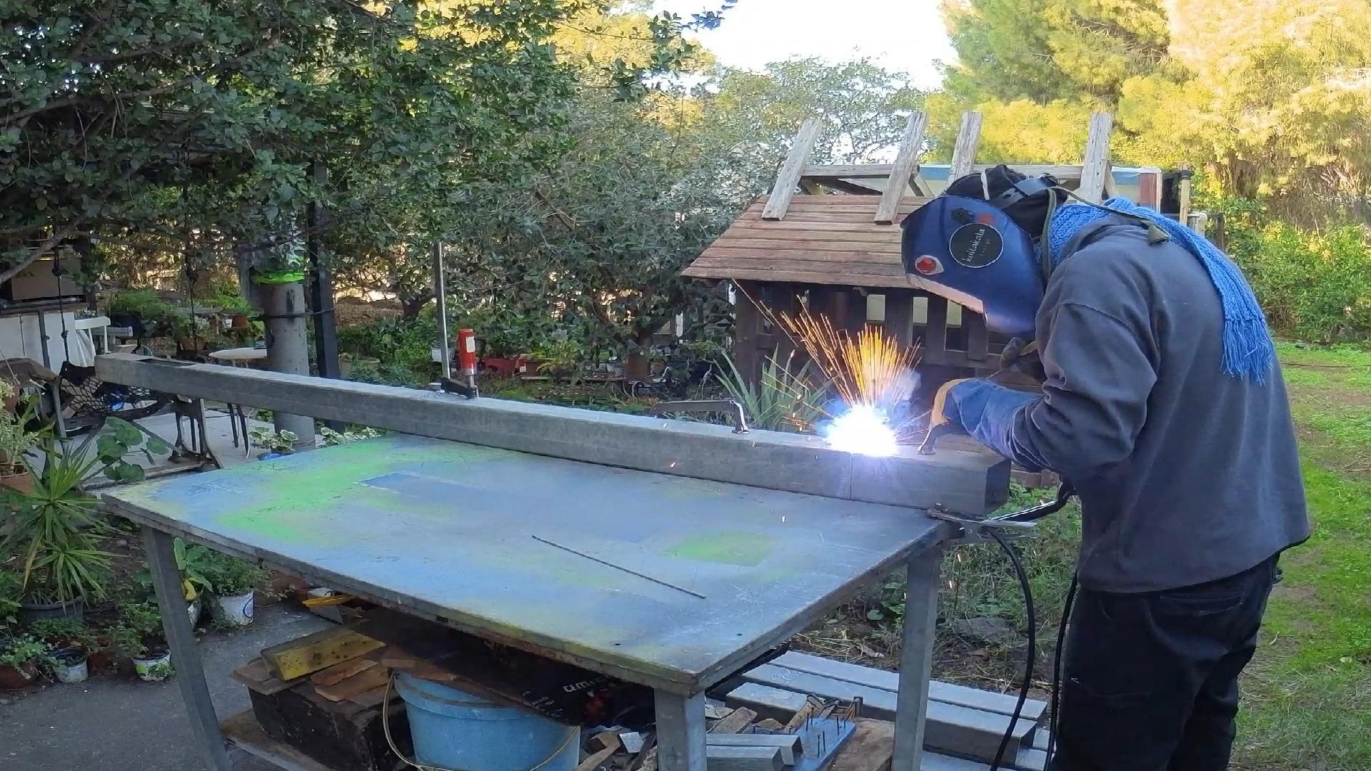 DIY Workshop Build | Metal Structure : 10 Steps (with Pictures ...