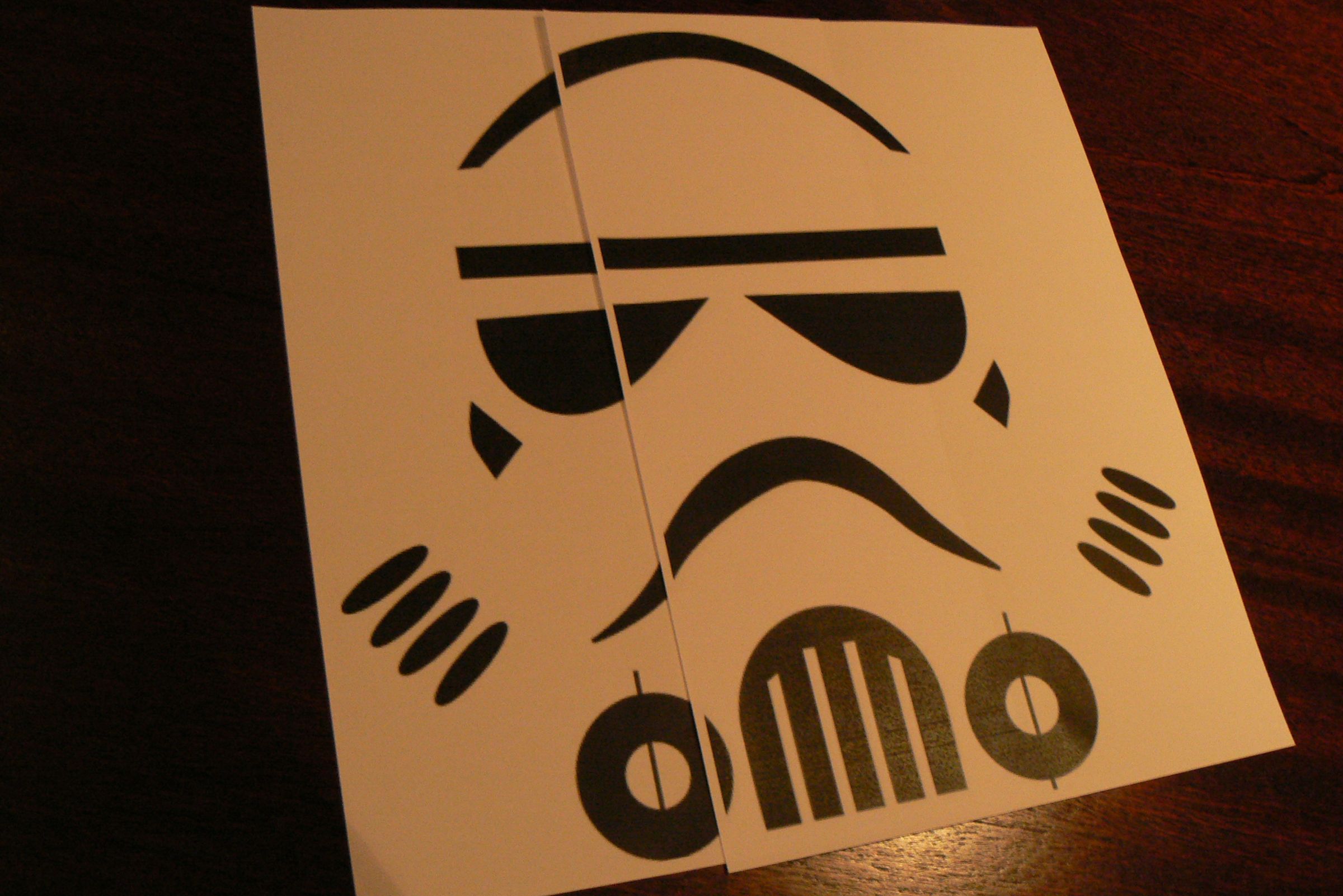 Stormtrooper Stencil Printable