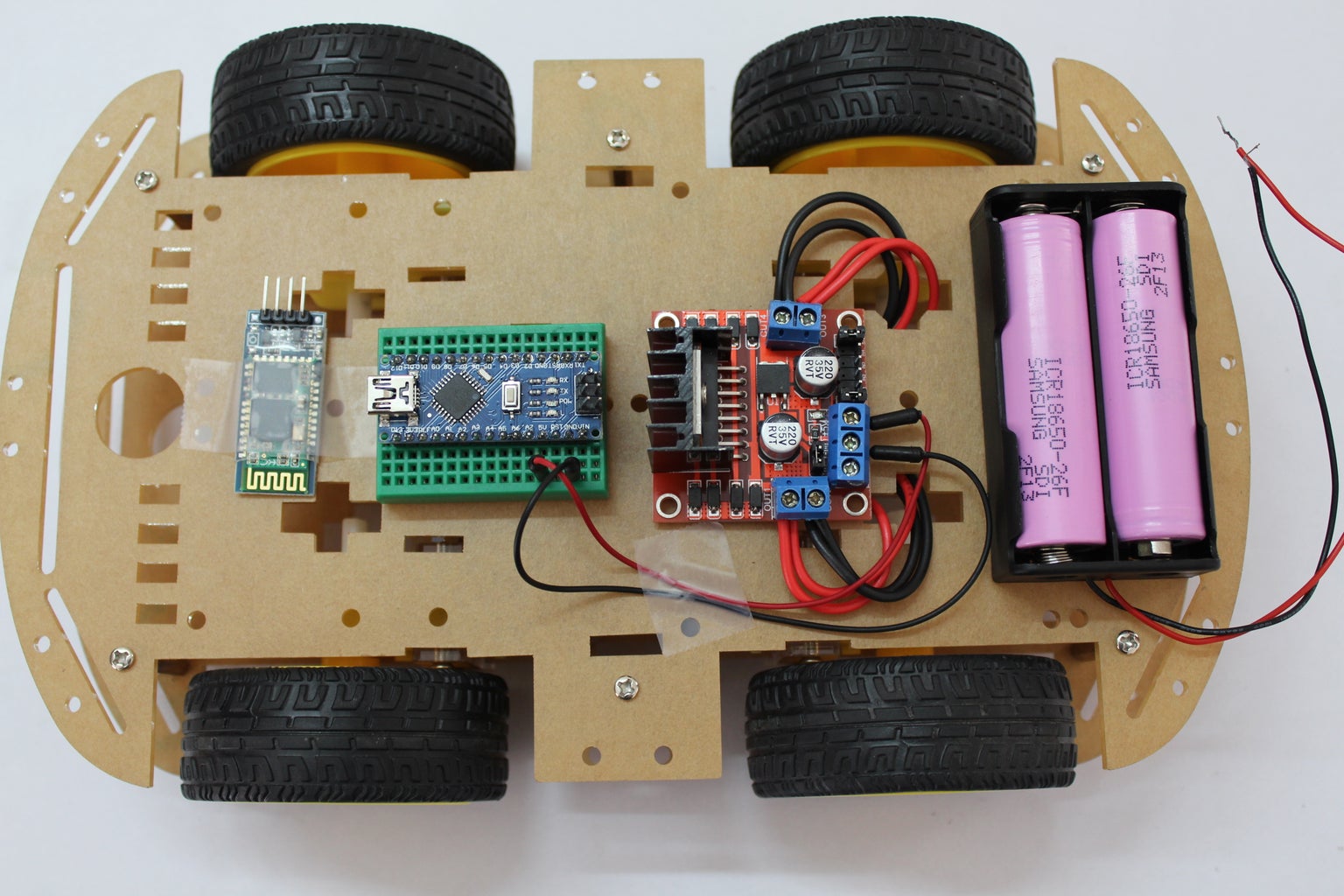 Smartphone Controlled Arduino Rover 17 Steps With Pictures