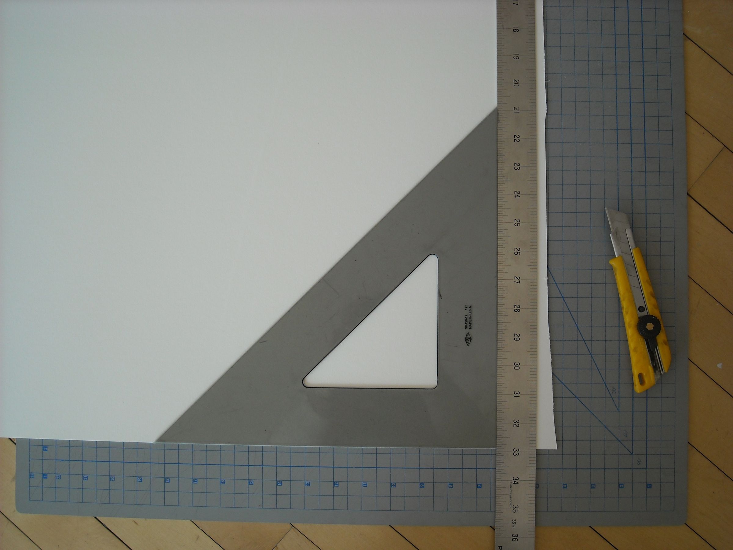 How to Make a Window Mat for Your Artwork : 6 Steps (with Pictures ...