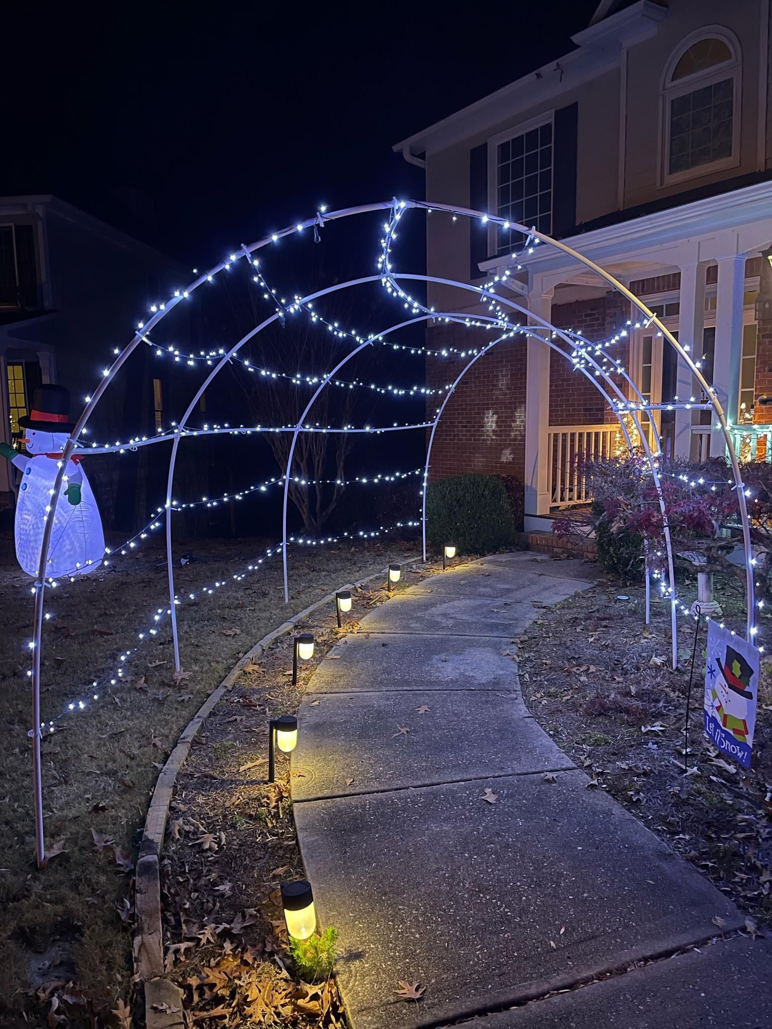 Holiday Light Tunnel : 7 Steps (with Pictures) - Instructables