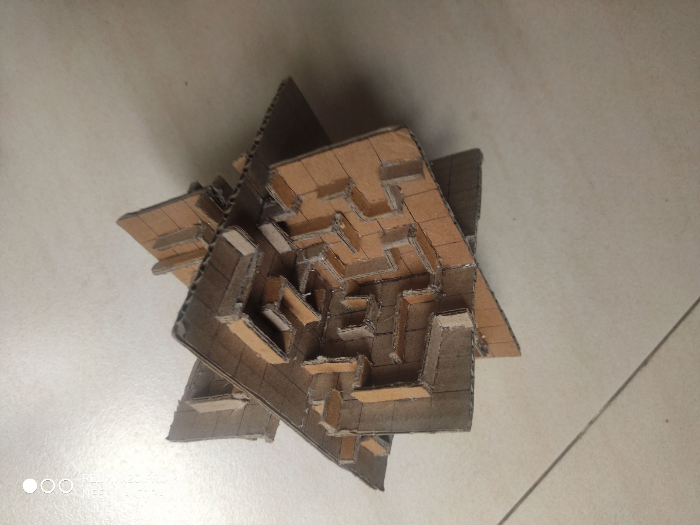 3D Cardboard Labyrinth Maze : 19 Steps (with Pictures) - Instructables