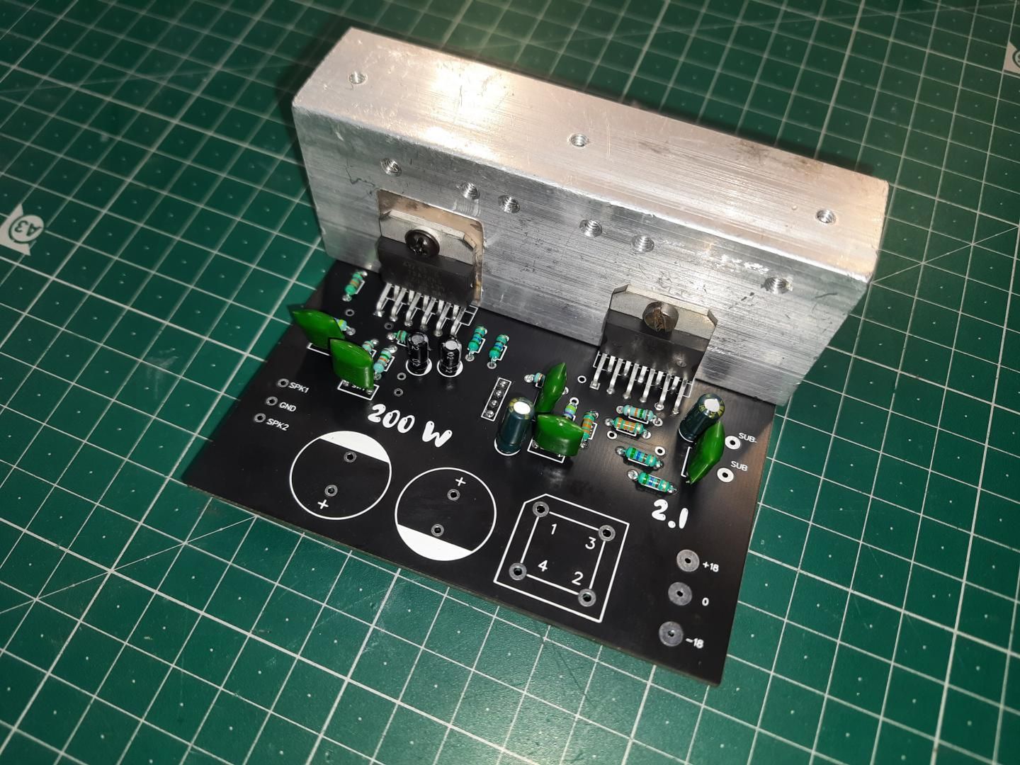 Hi-Fi Audio Amplifier for Home -100watt : 8 Steps - Instructables