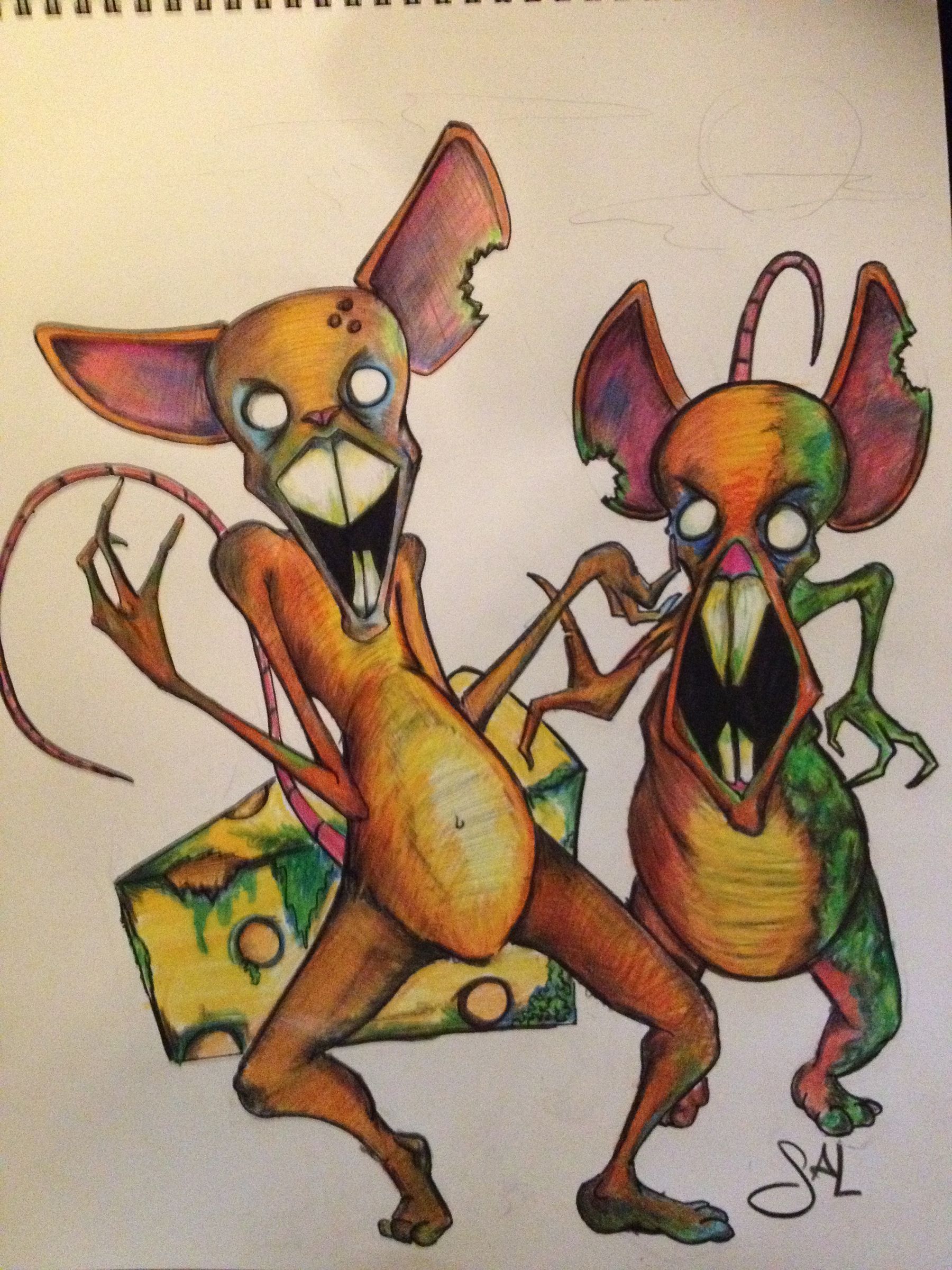 How to Draw Zombie Mice... : 4 Steps (with Pictures) - Instructables