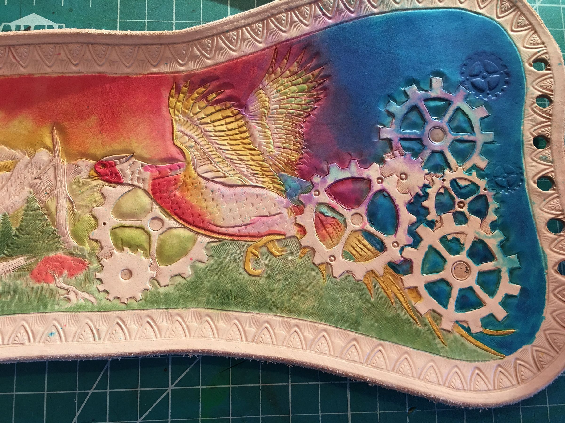 Leather Painting : 9 Steps (with Pictures) - Instructables