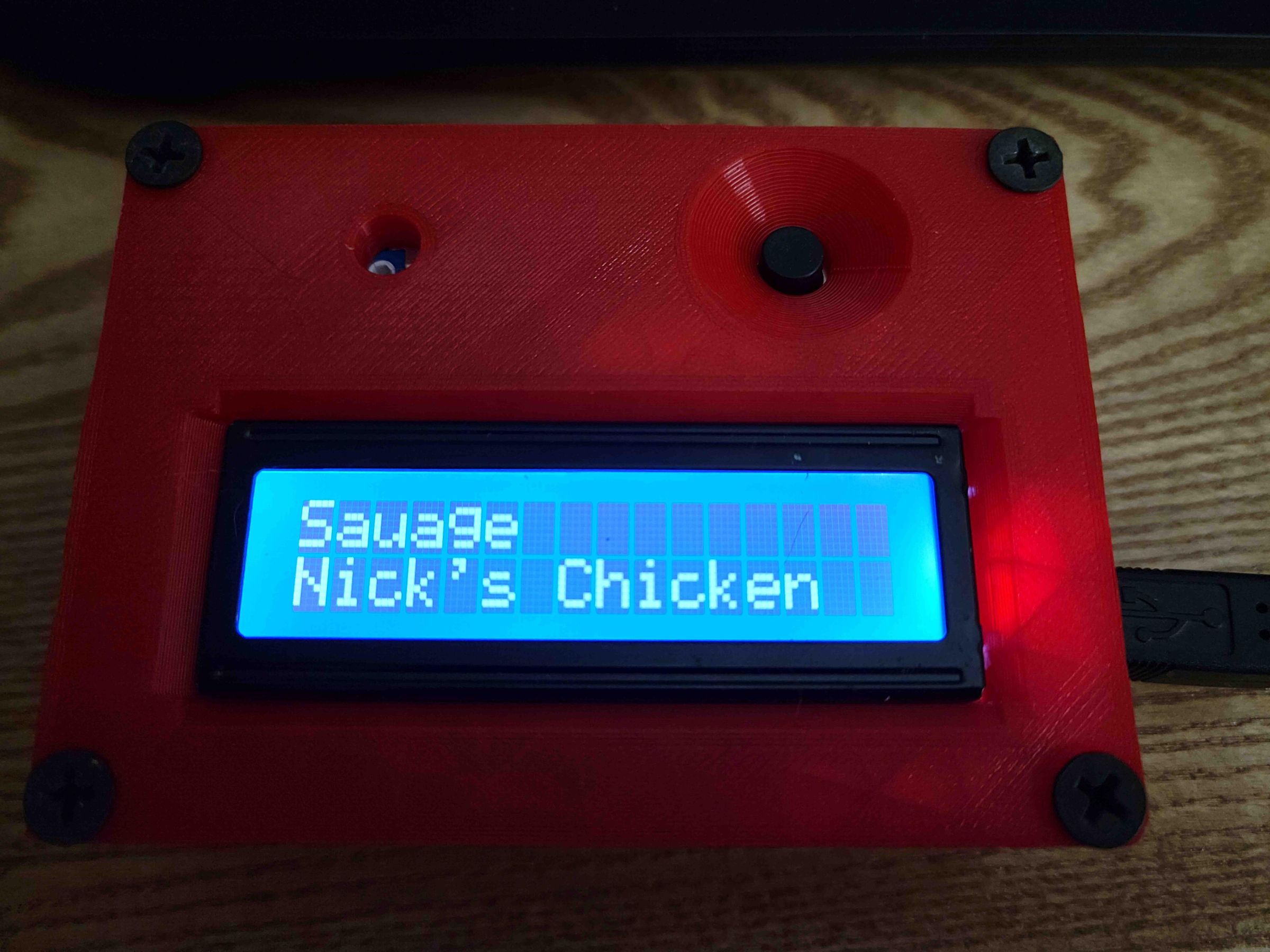 What to Eat Box : 4 Steps - Instructables