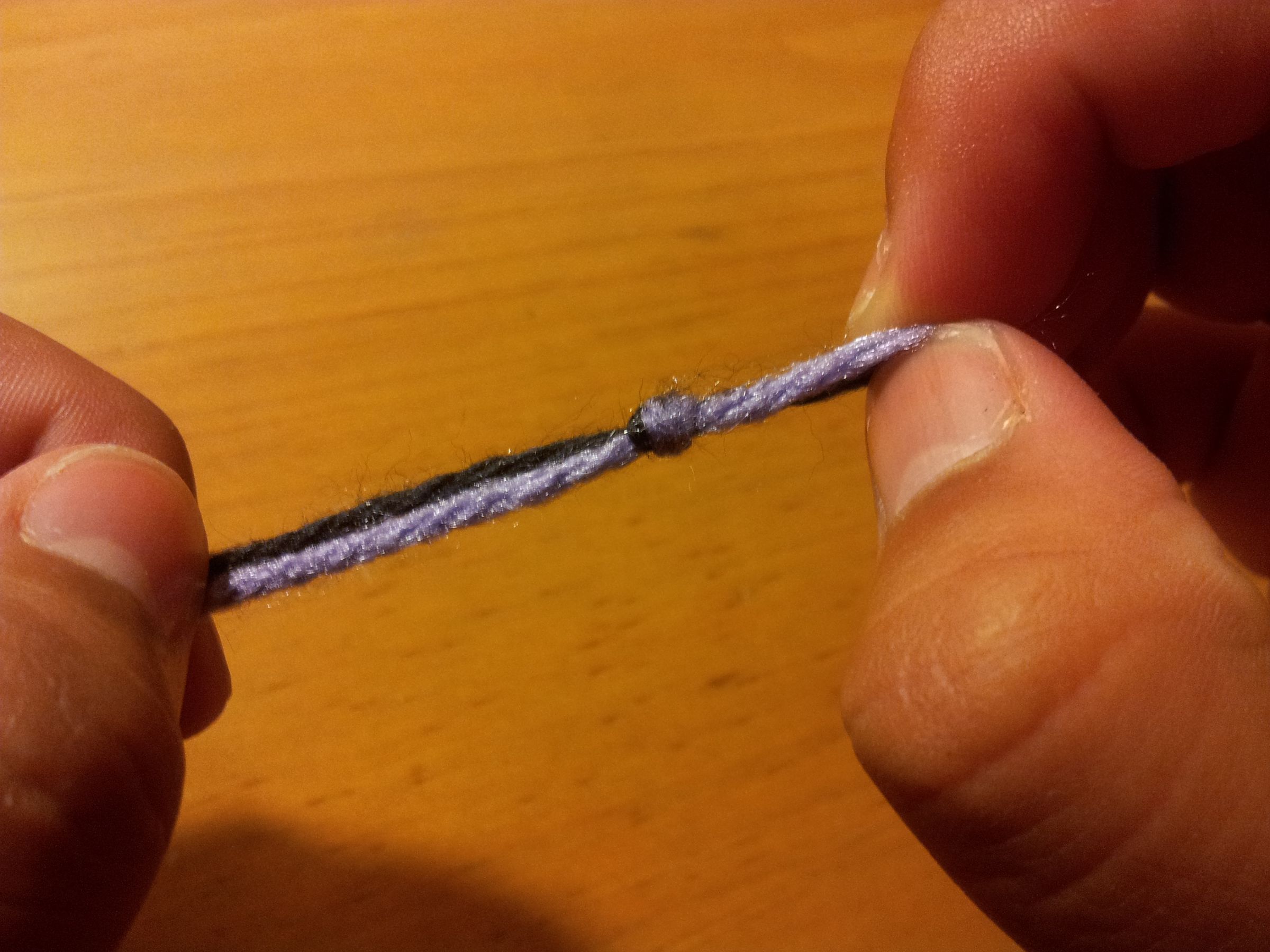 How to Tie the 4 Different Friendship Bracelet Knots : 26 Steps ...