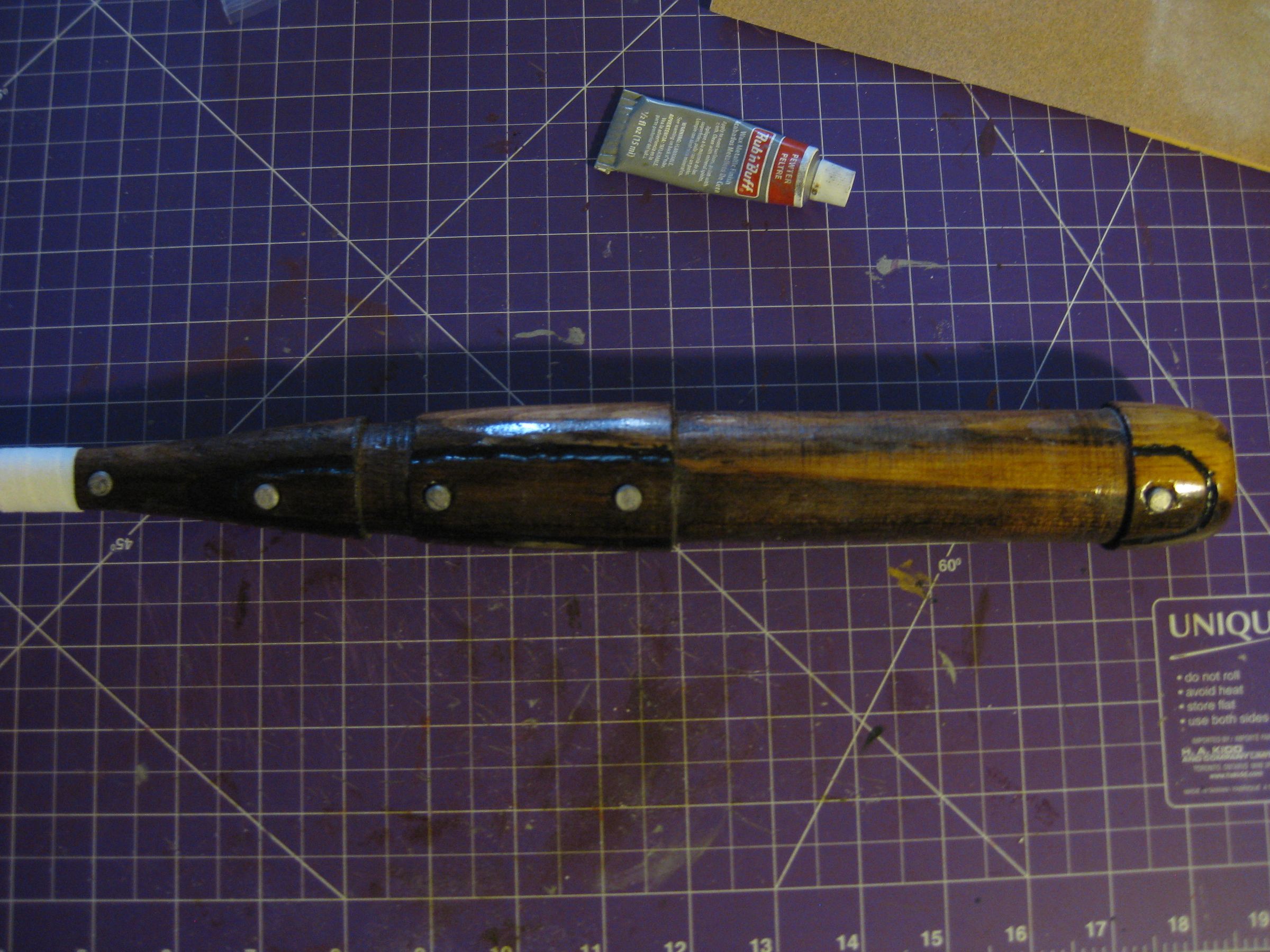 Beater's Bat Replica With 3D Printed Parts From Harry Potter : 8 Steps ...