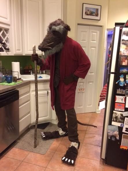 How to Make a TMNT: "Splinter" Costume : 11 Steps - Instructables