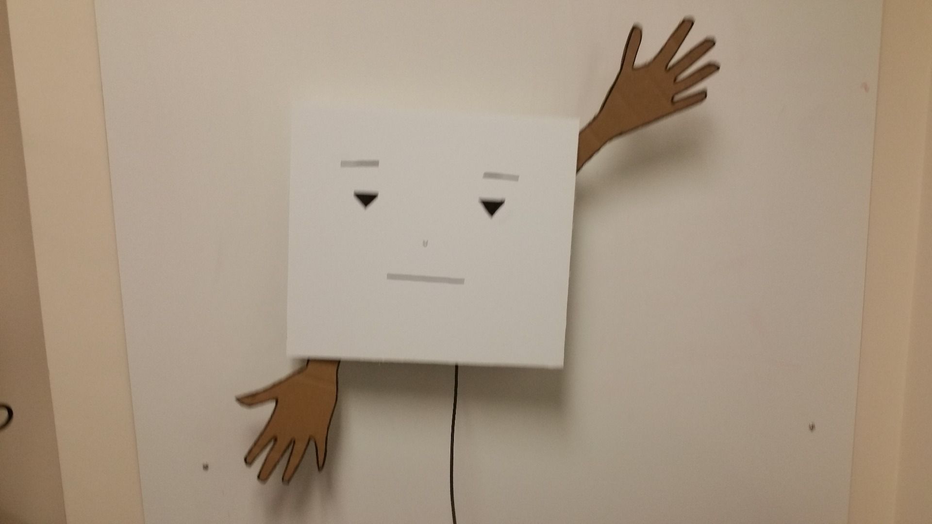 Marvin: Wall-Mounted Bot That Gestures : 6 Steps - Instructables