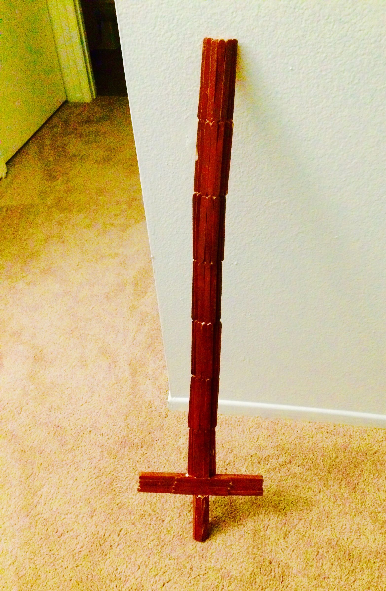 Wood Stick Sword (3 Hour Build) : 9 Steps - Instructables