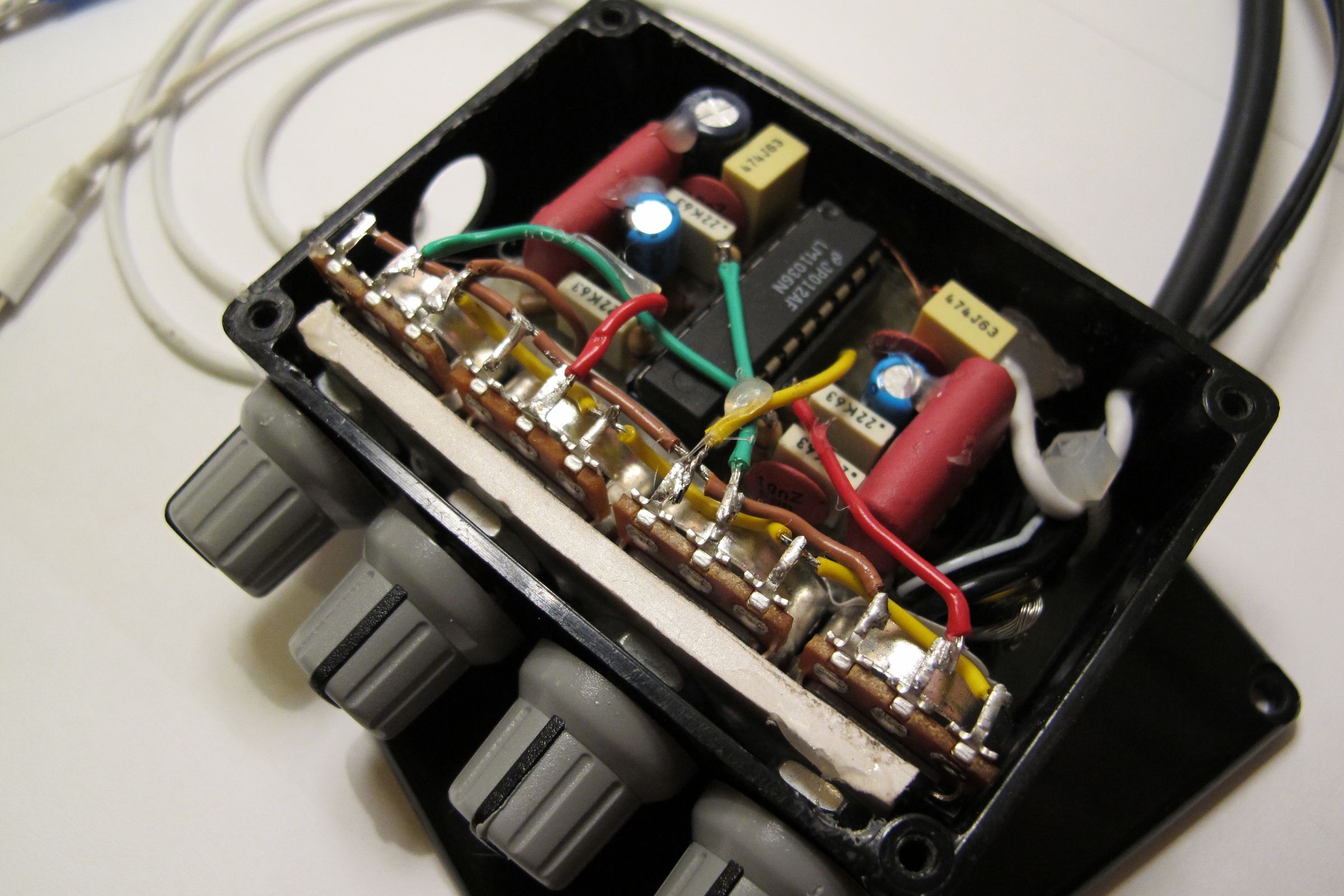 Tone Volume Ballance Control Circuit. Overview. : 5 Steps (with ...