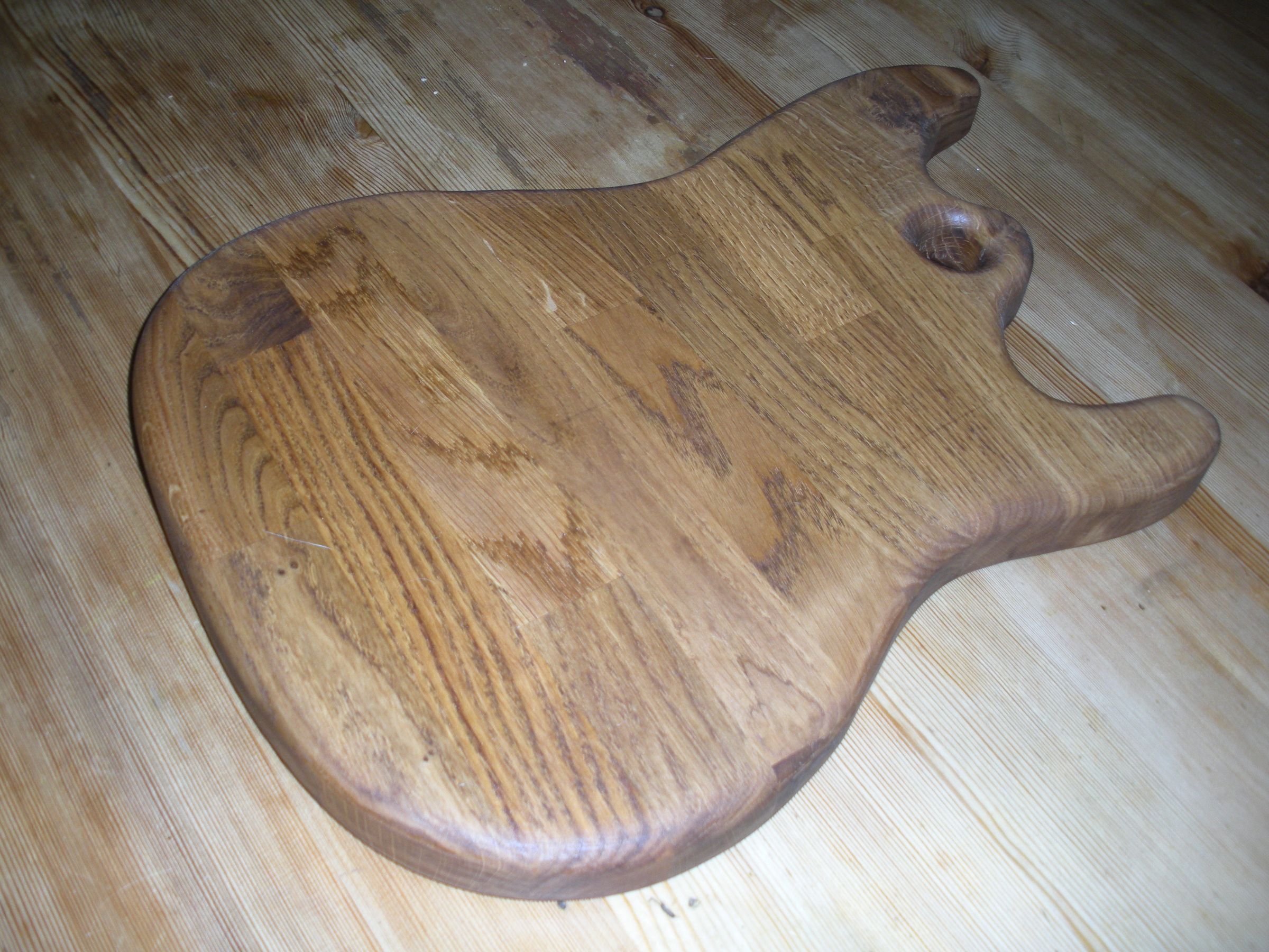 Stratocaster Chopping Board - A.k.a. the "StratoChopper" : 7 Steps ...