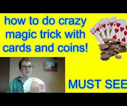 How to Do Awesome Magic Trick With Pack of Cards and a Coin ...