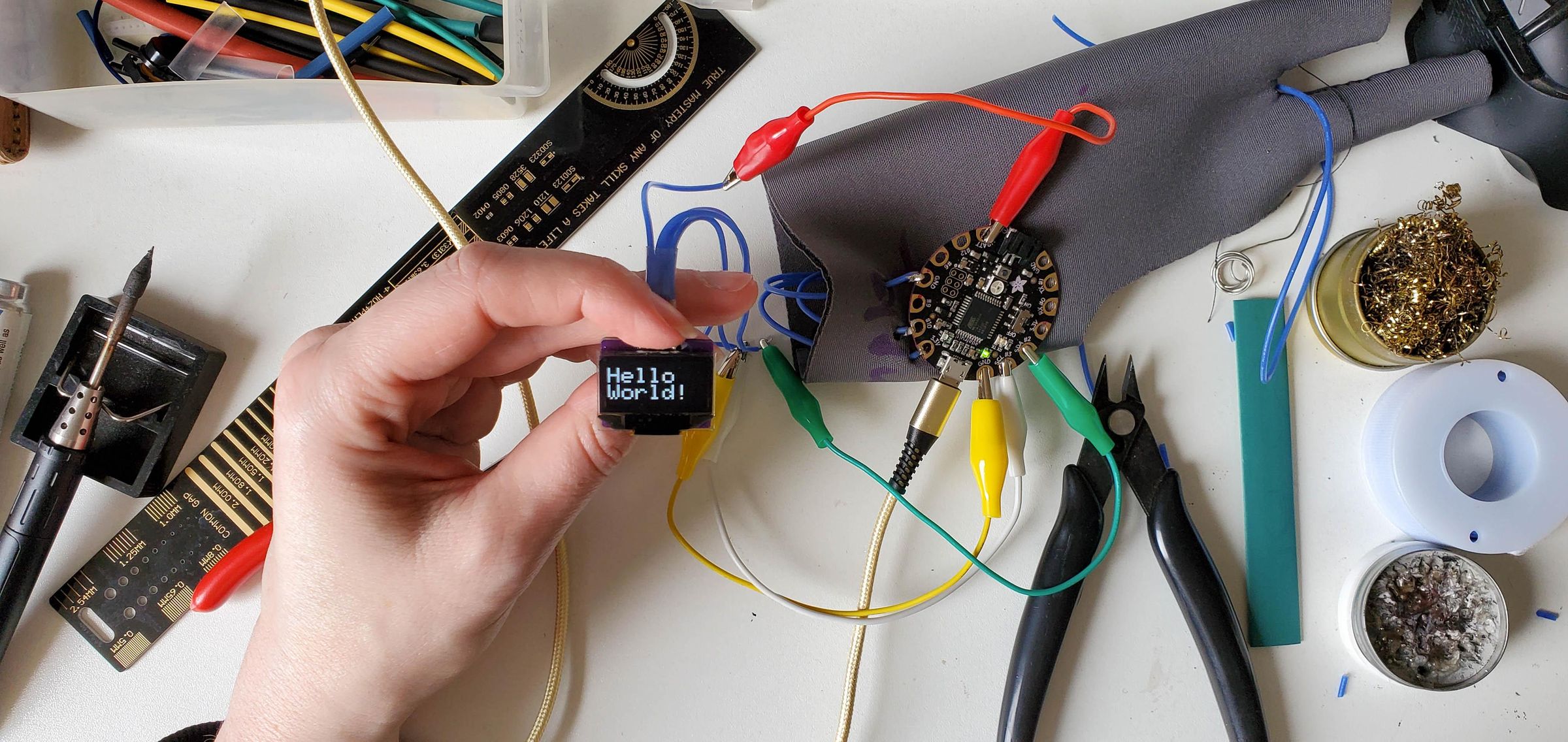 Arduino Color Sensing Glove That Sends the HEX Code to Your Computer ...
