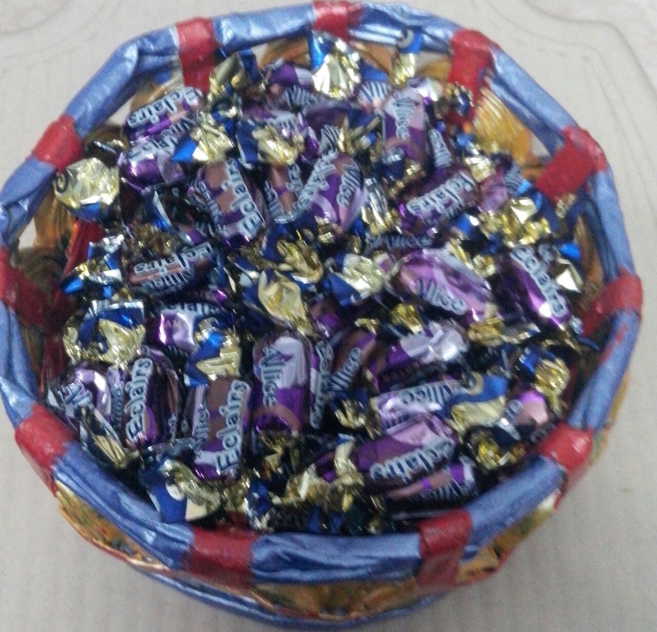 Chocolate Basket - Papercraft : 8 Steps - Instructables