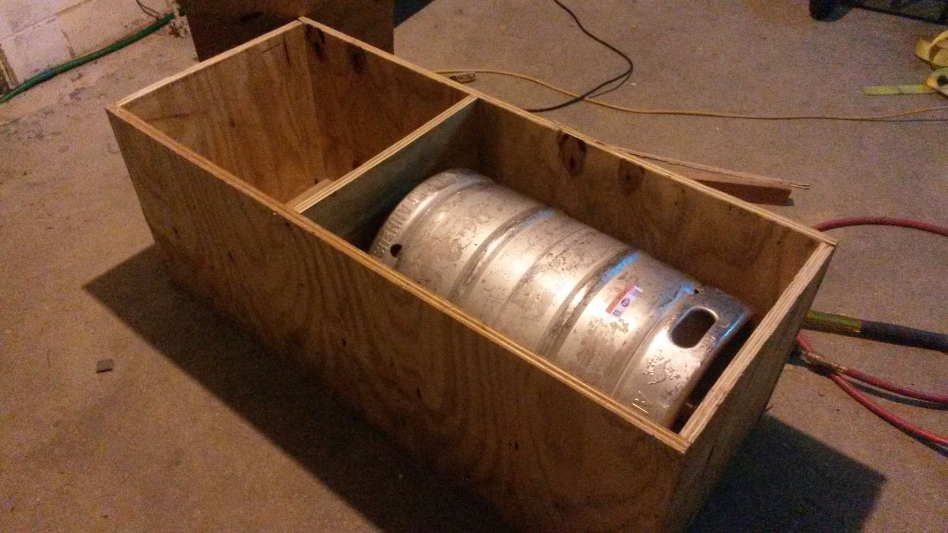 Custom-made Keg Cooler for Camping!! : 9 Steps (with Pictures ...
