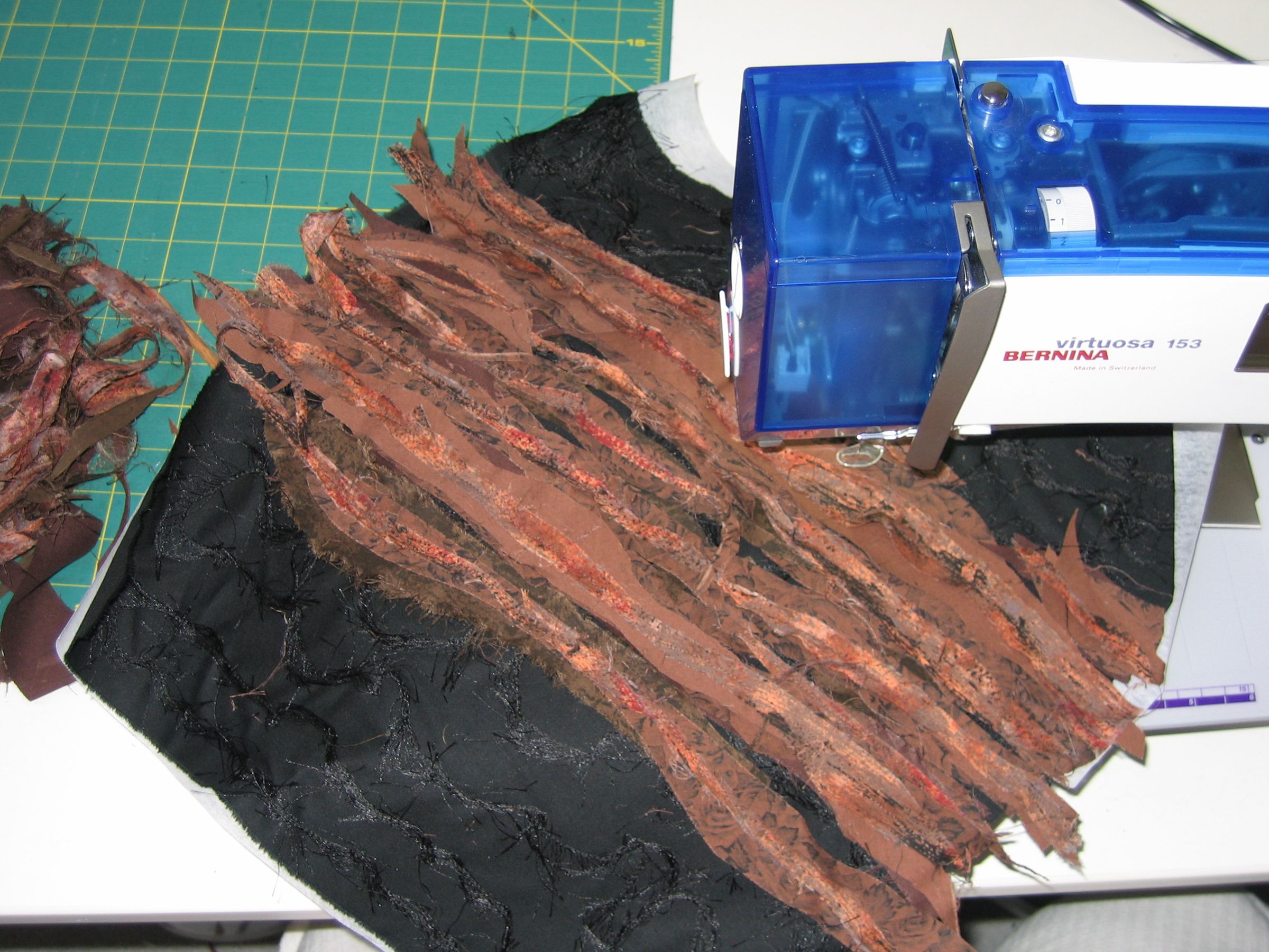 Fiber Postcards - Tree Bark : 7 Steps (with Pictures) - Instructables