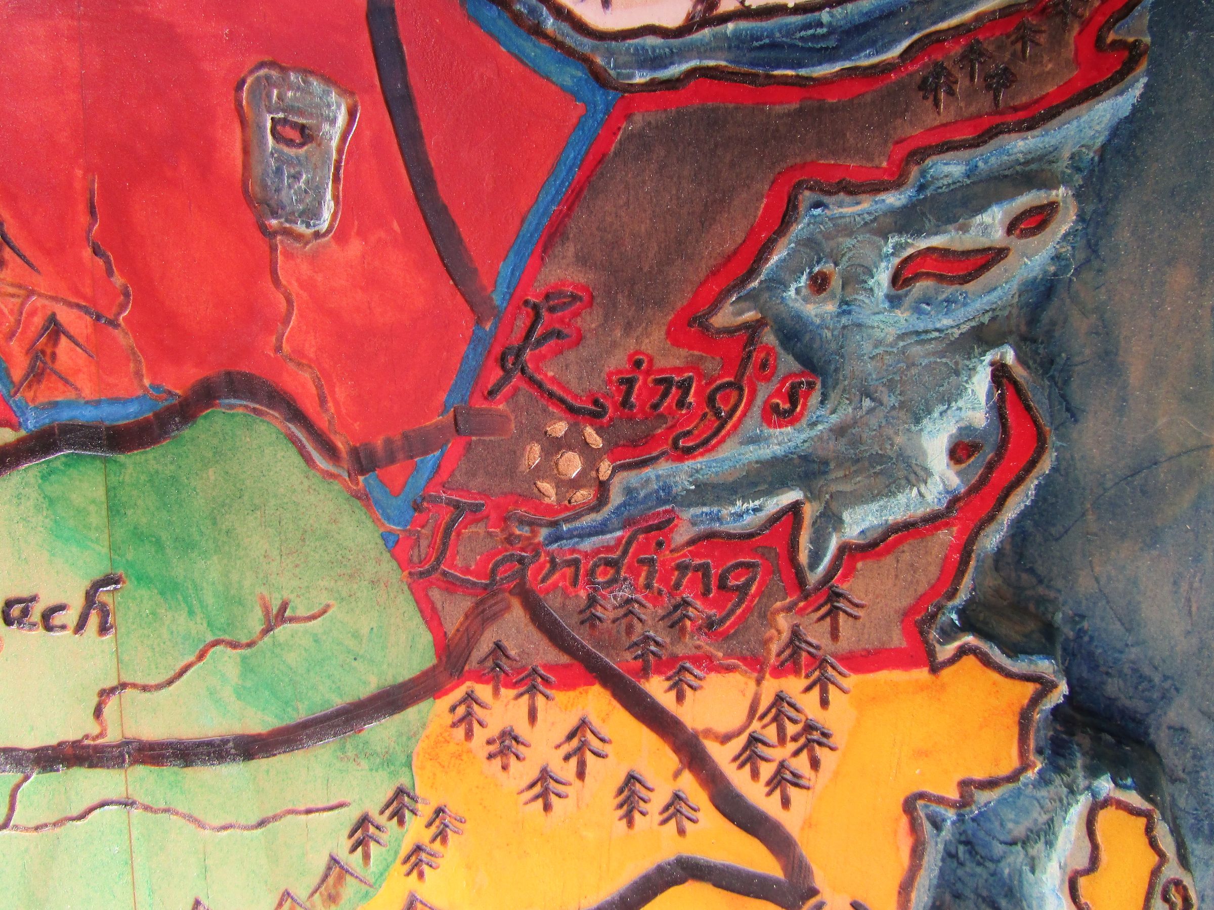 Game of Thrones Painted Table / 3D Map : 7 Steps (with Pictures ...