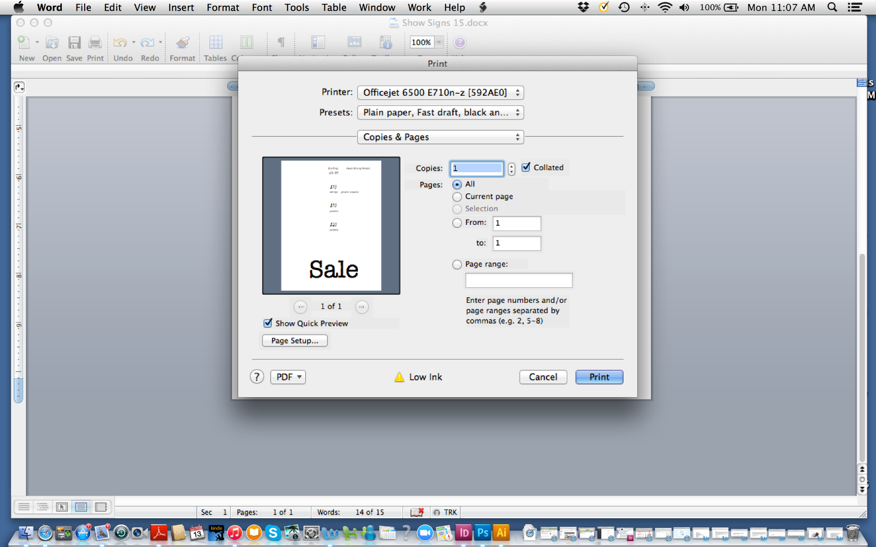 Easy Signs & Tags in Word : 4 Steps - Instructables