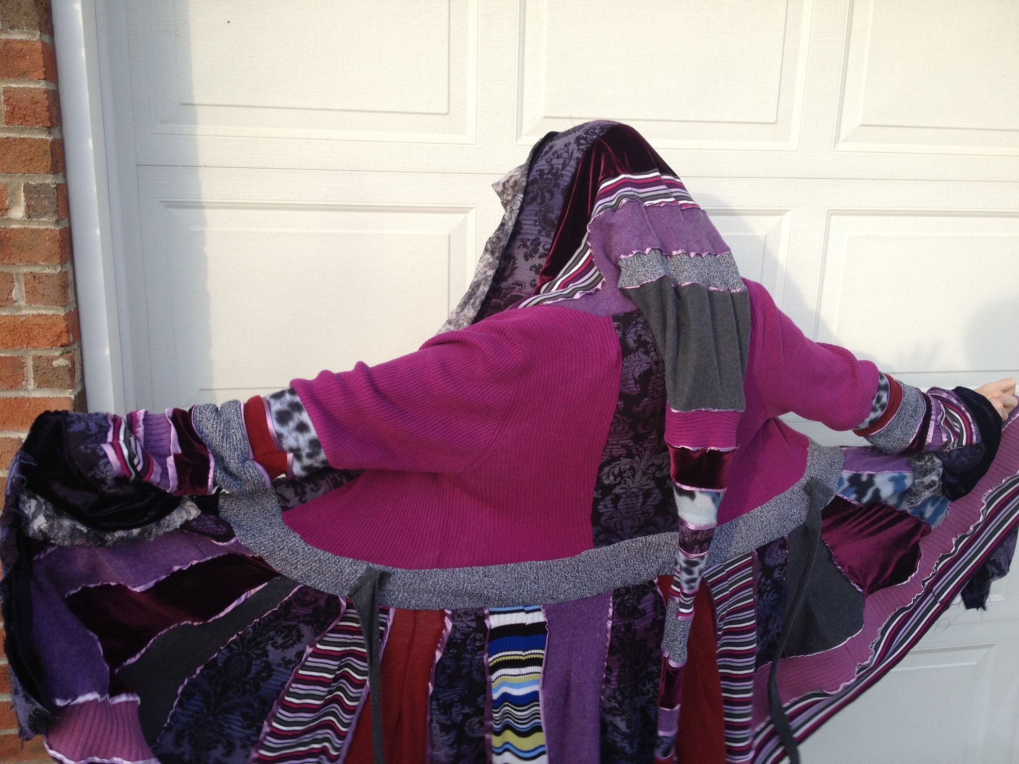 Upcycled Sweater/Fabric Coat - Instructables