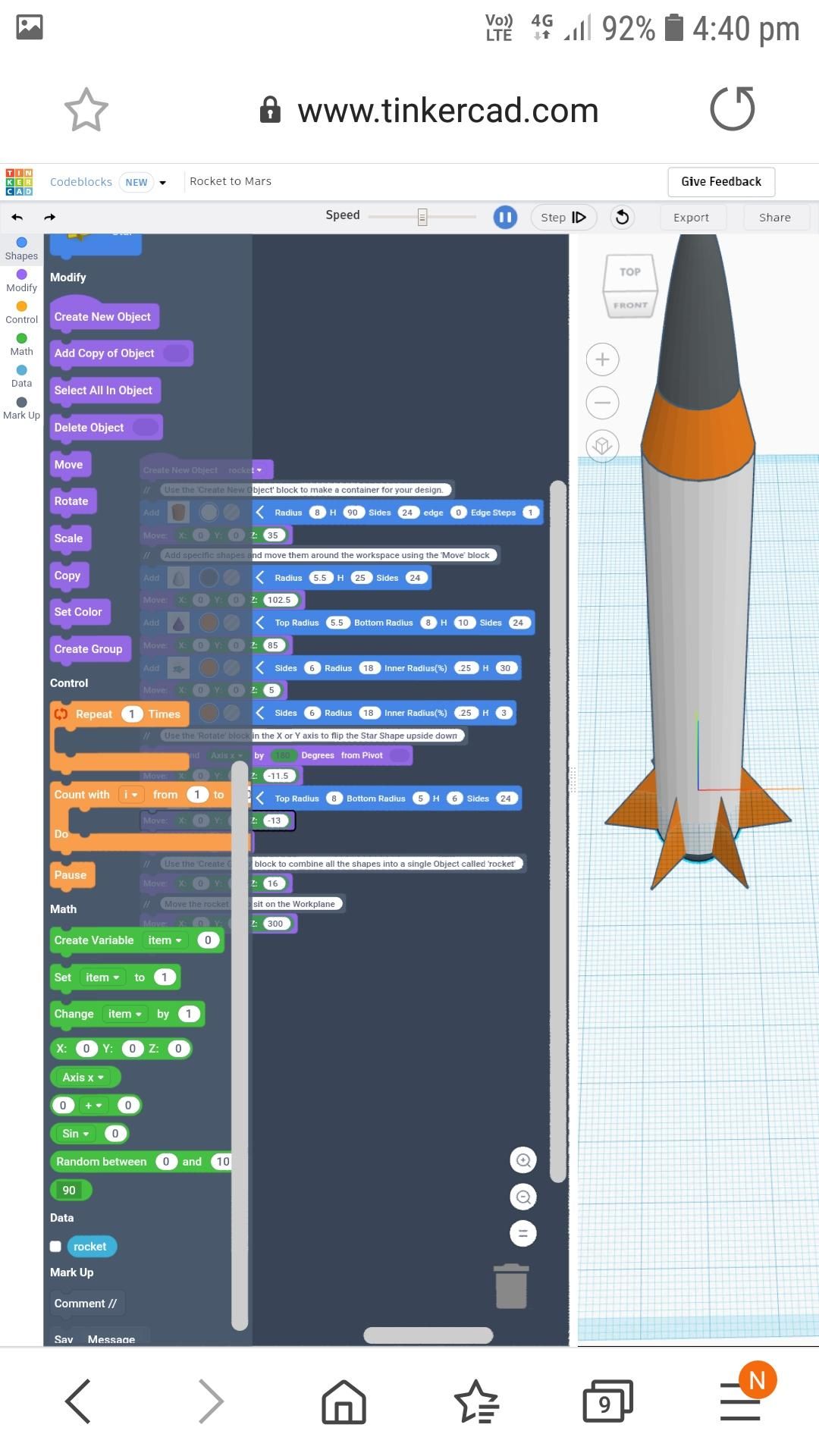 Rocket to Mars : 5 Steps - Instructables