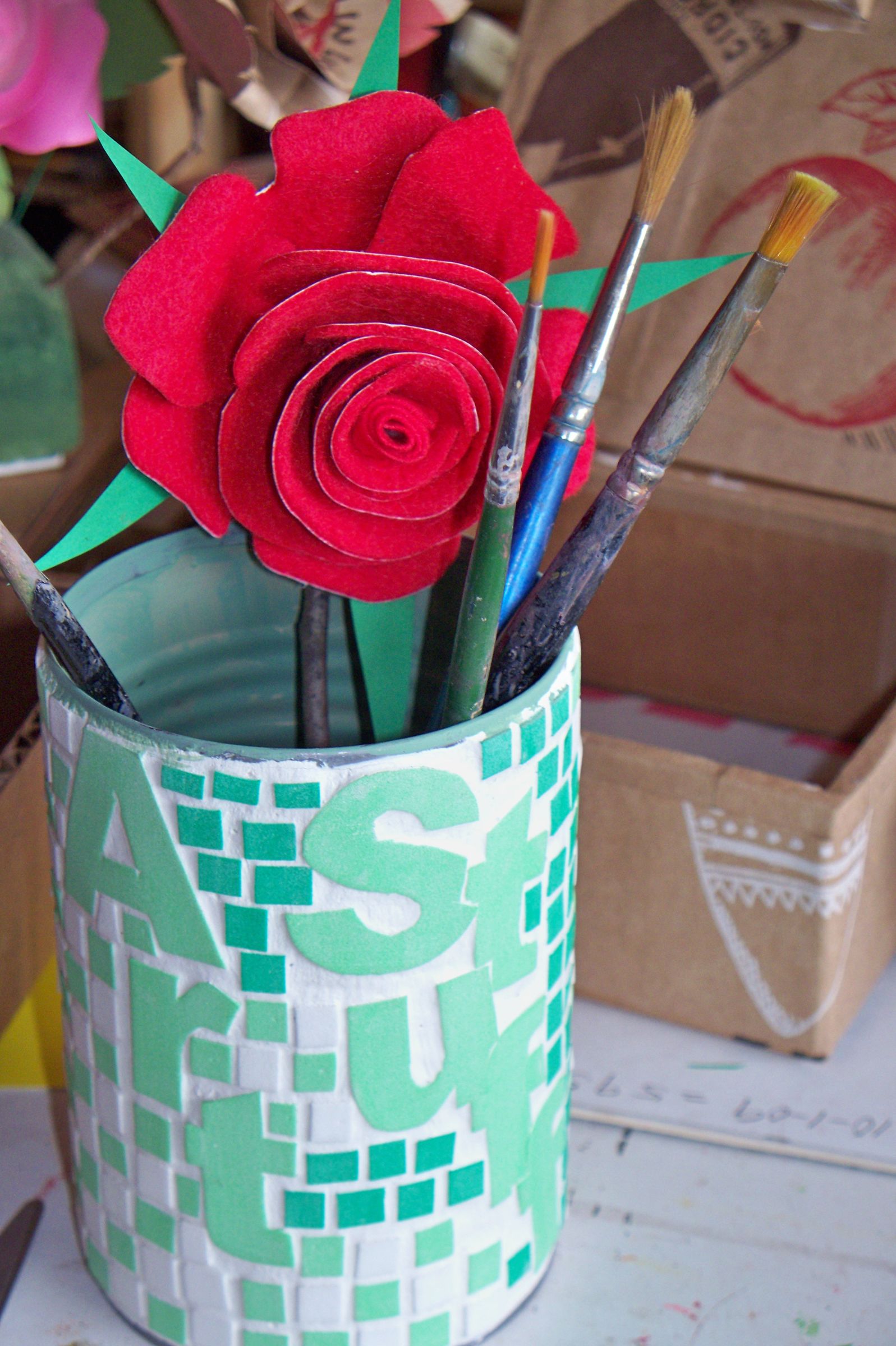 How to Use Craft Foam As Ceramic Tile! : 6 Steps (with Pictures ...