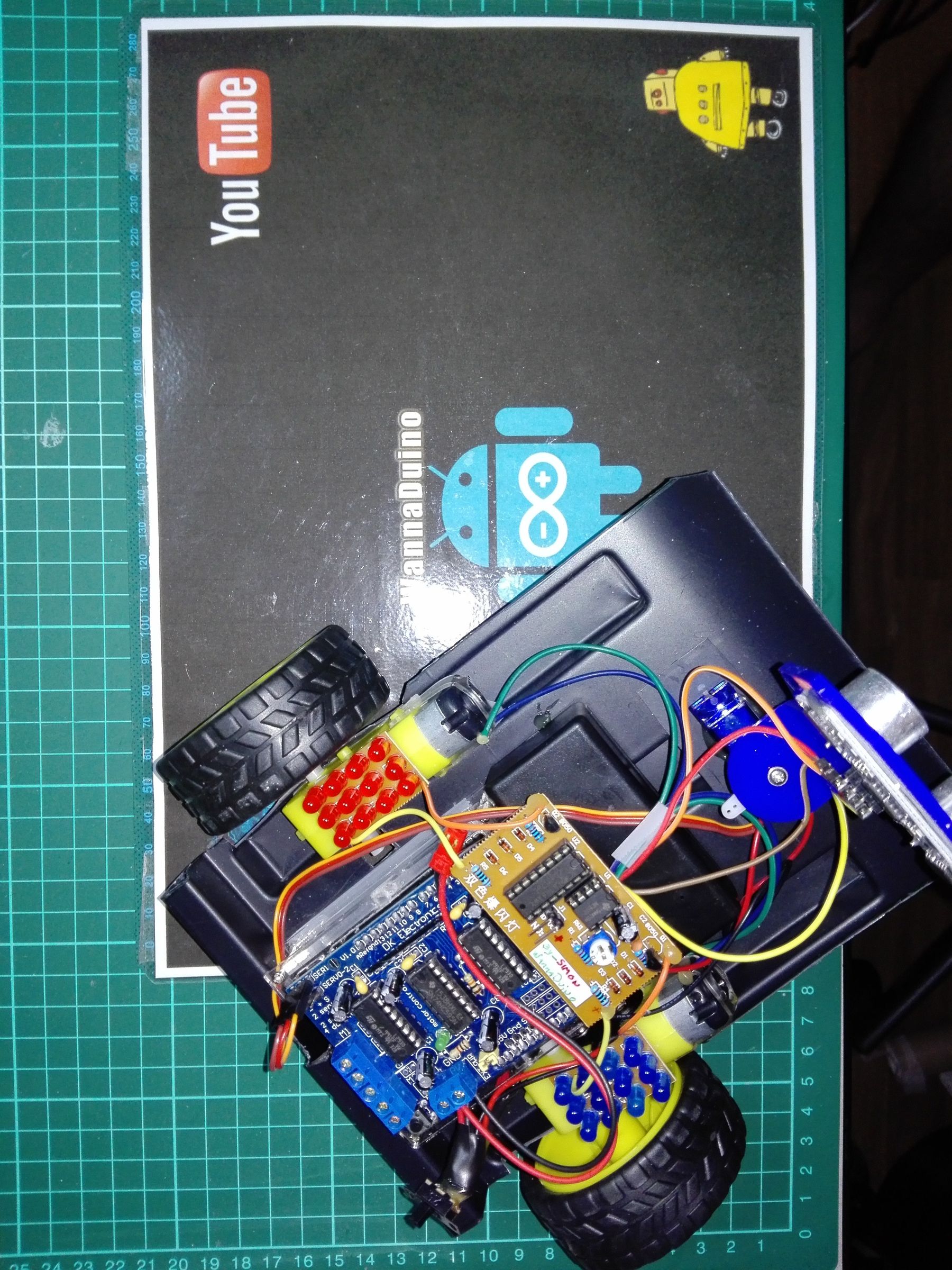 DIY Intelligent Autonomus Robot (Electronic Pet) /w Arduino : 13 Steps ...