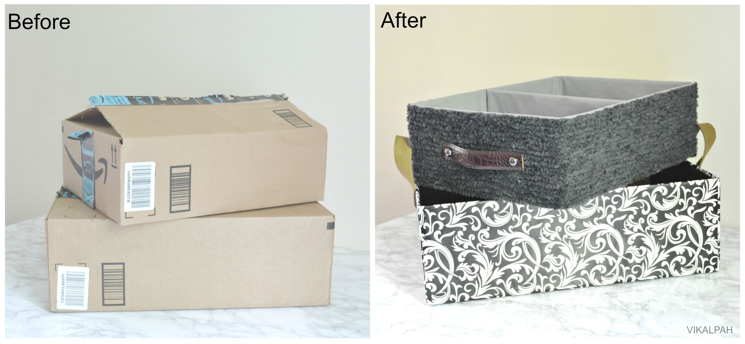 DIY Baskets(2 Ways) From Shipping Boxes : 17 Steps (with Pictures ...