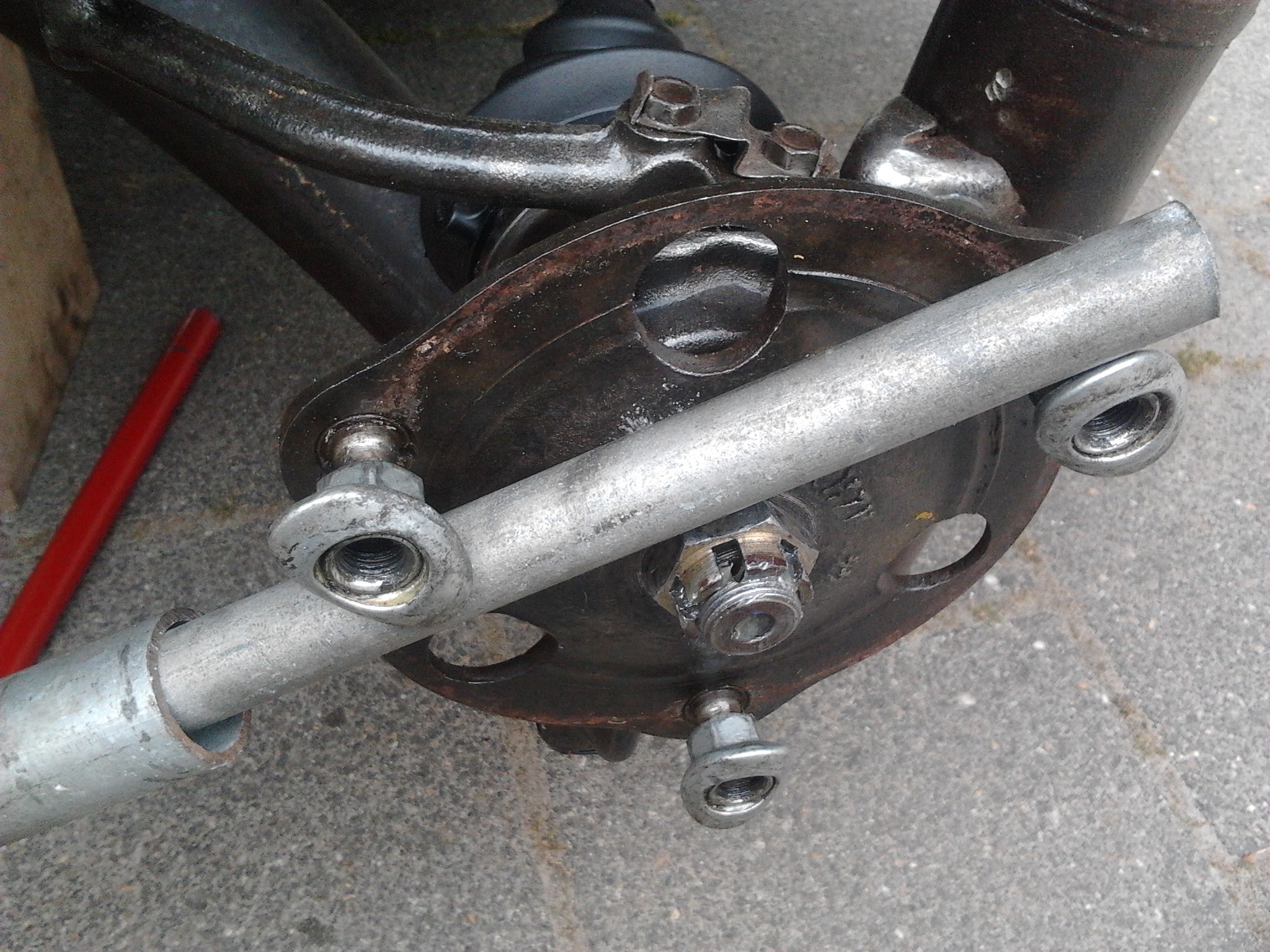 Driveshaft Nut Loosen/Tighten Trick Without Pneumatic Tools : 3 Steps ...