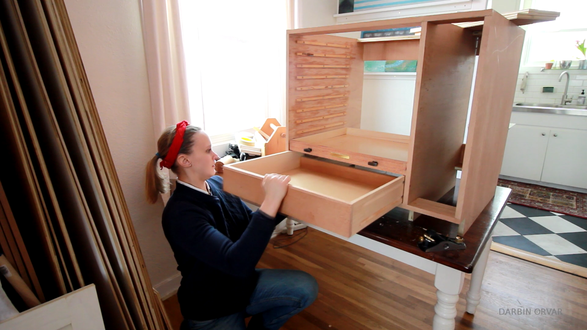 Cabinet W/ Dovetails & Secret Drawer : 13 Steps (with Pictures ...