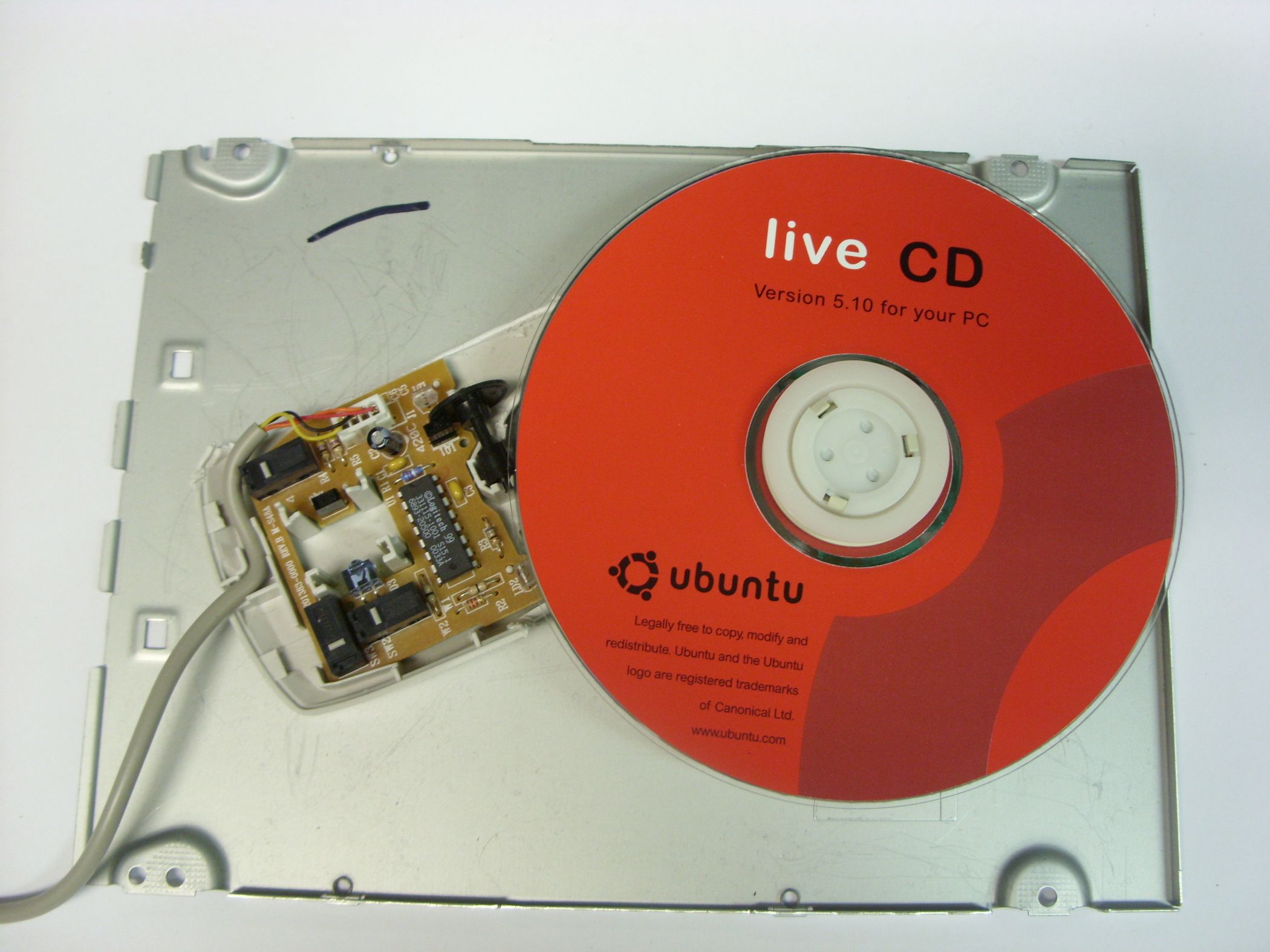DIY DJ Turntable From Old Computer Parts : 12 Steps (with Pictures ...