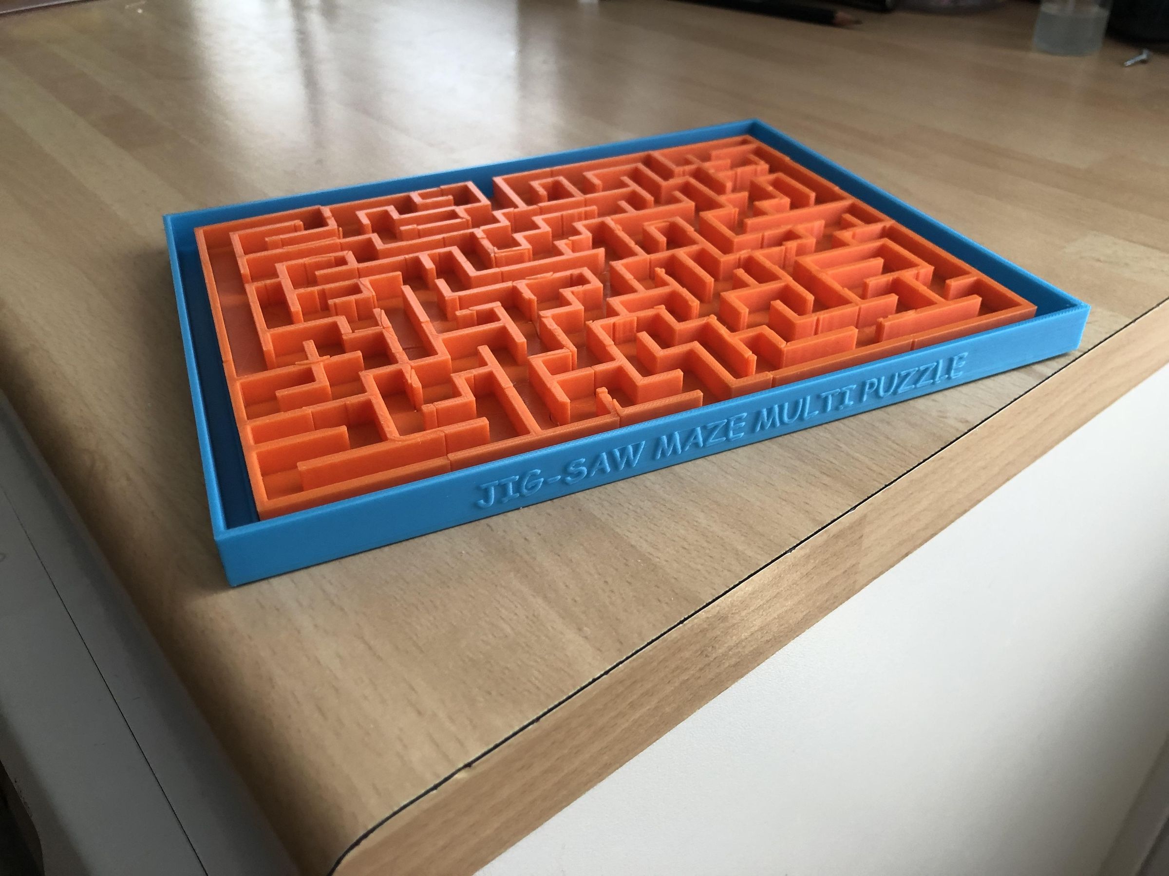 Jig-Saw Maze Multi Puzzle 3D Print : 5 Steps (with Pictures ...