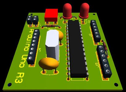 Arduino Uno Pcb Layout Proteus Pcb Circuits Arduino Mega Pcb Package