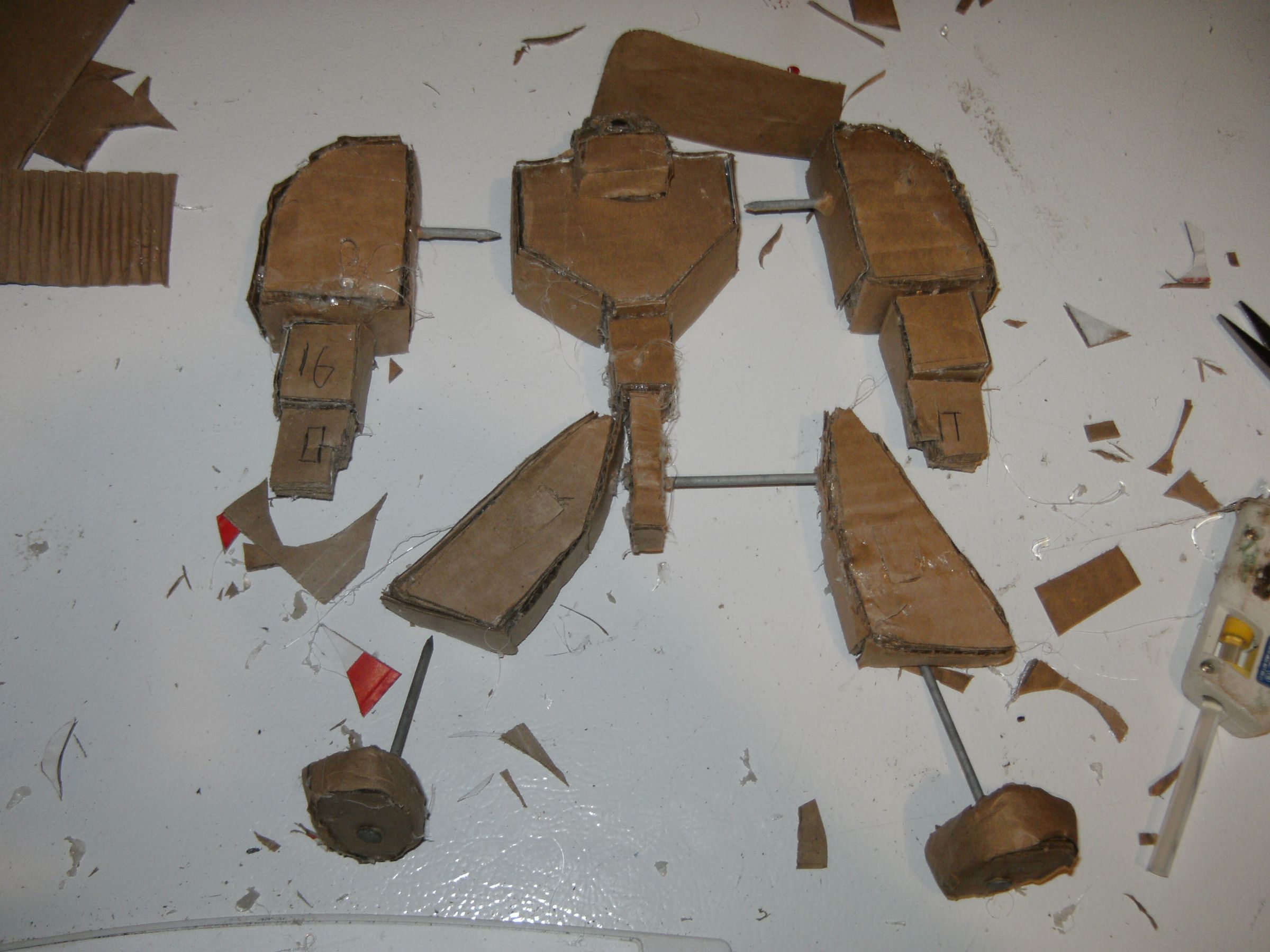 How to Build a Cardboard Action Figure : 11 Steps (with Pictures ...