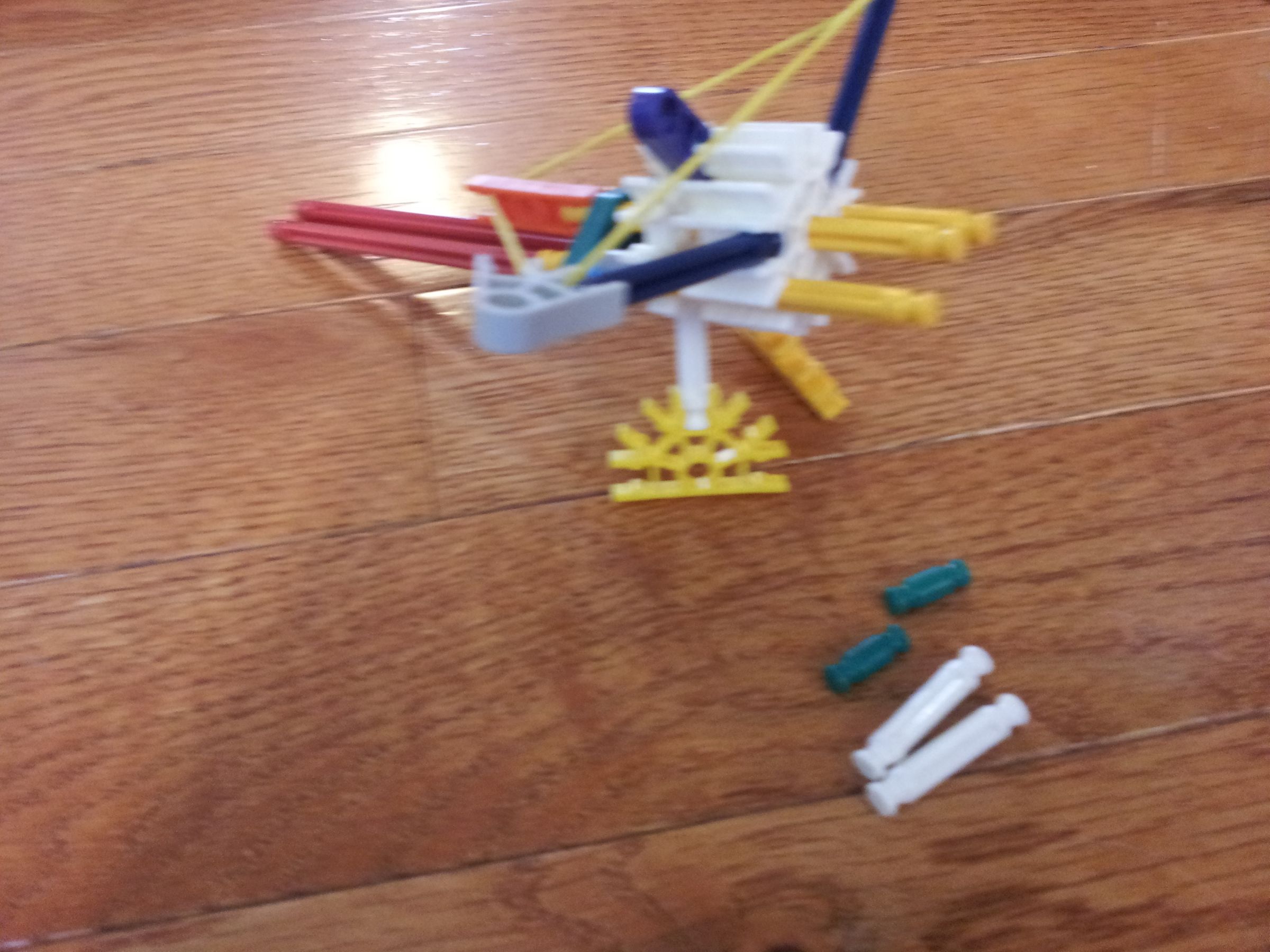 How to Make a Mini K'NEX Crossbow Turret : 4 Steps - Instructables