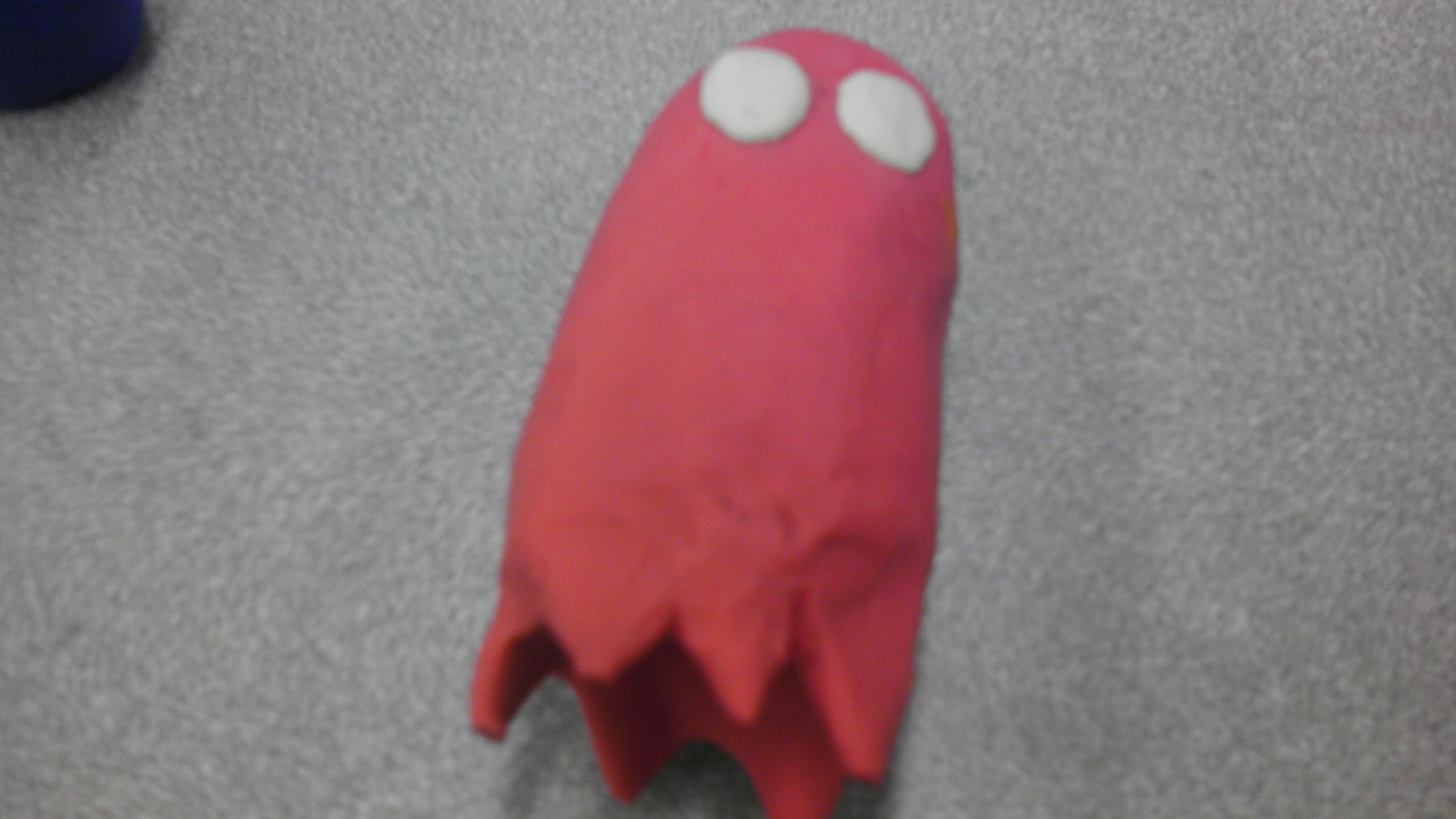 How to Make the Ghost From Pac-Man Out of Clay : 5 Steps - Instructables