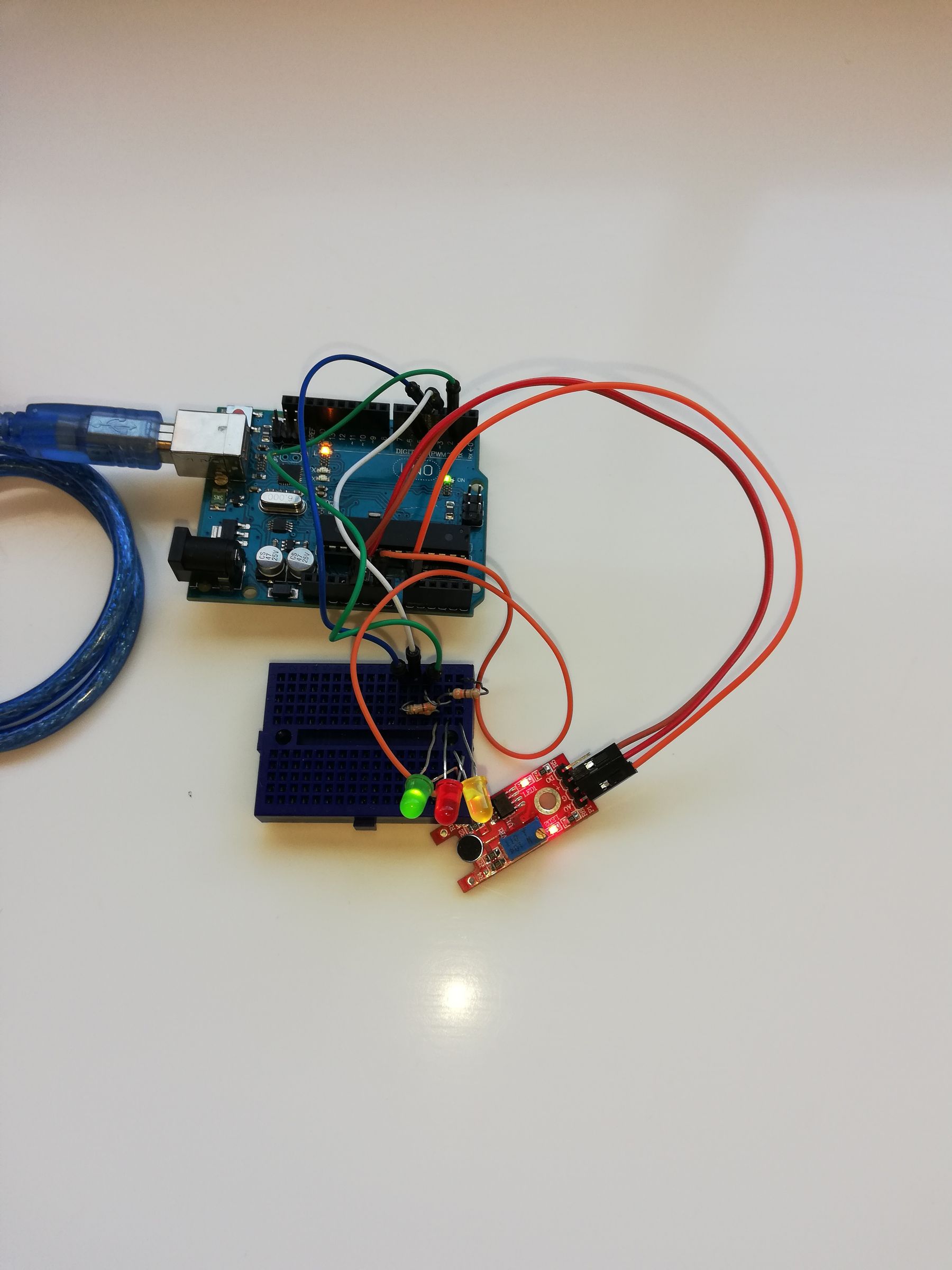 Clap-activated LED Array : 4 Steps - Instructables