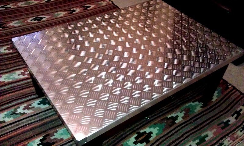The Treadplate Coffee Table : 4 Steps (with Pictures) - Instructables
