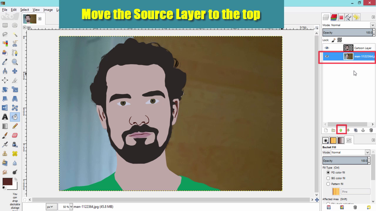 How to Cartoon Yourself | GIMP | Photoshop Alternative : 13 Steps ...