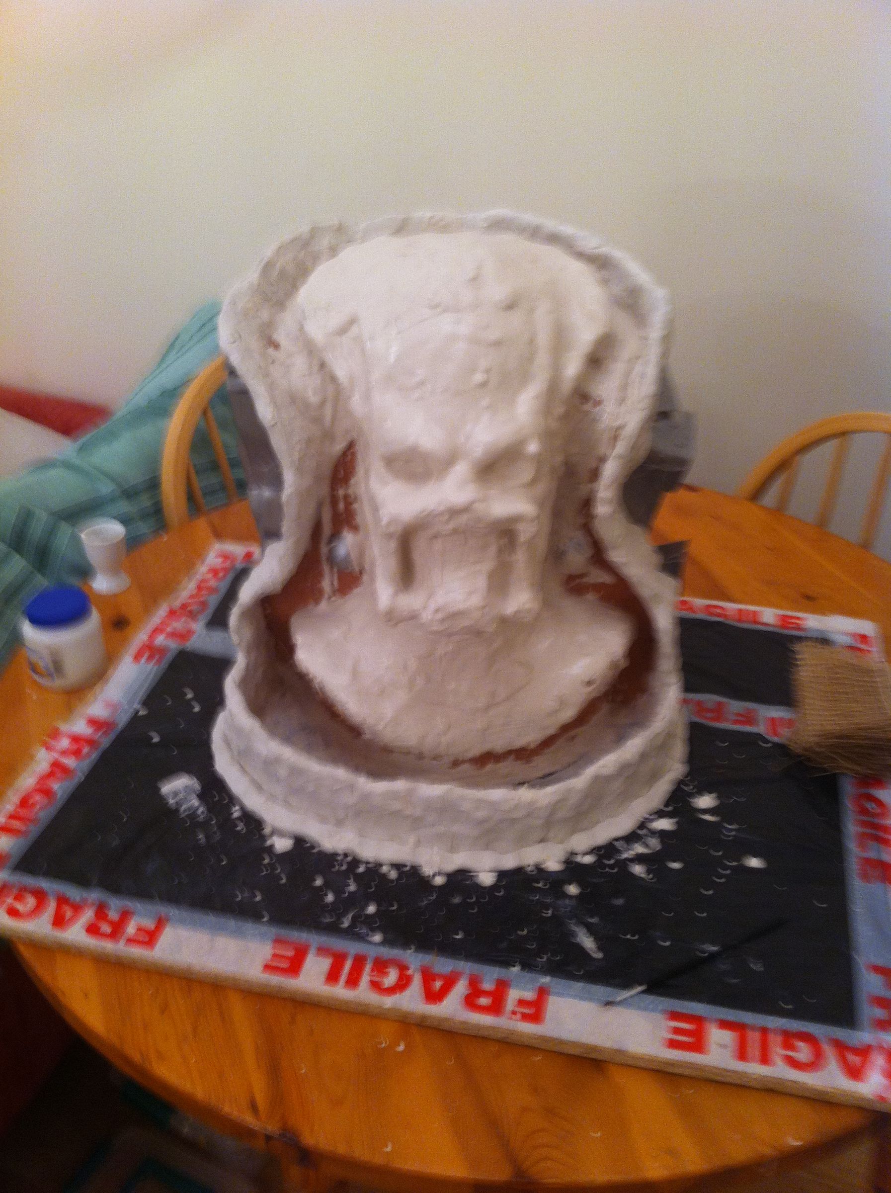 Predator Mask Mark 2 - 2 Part Plaster Mold for a Latex Mask : 9 Steps ...