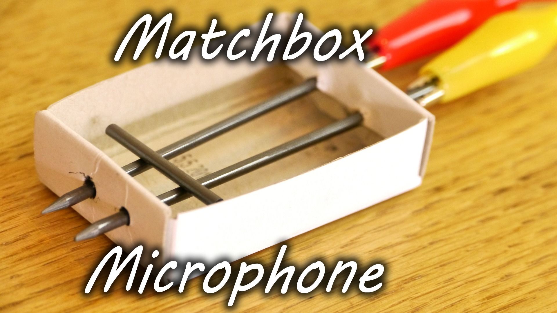 Matchbox Microphone : 9 Steps (with Pictures) - Instructables