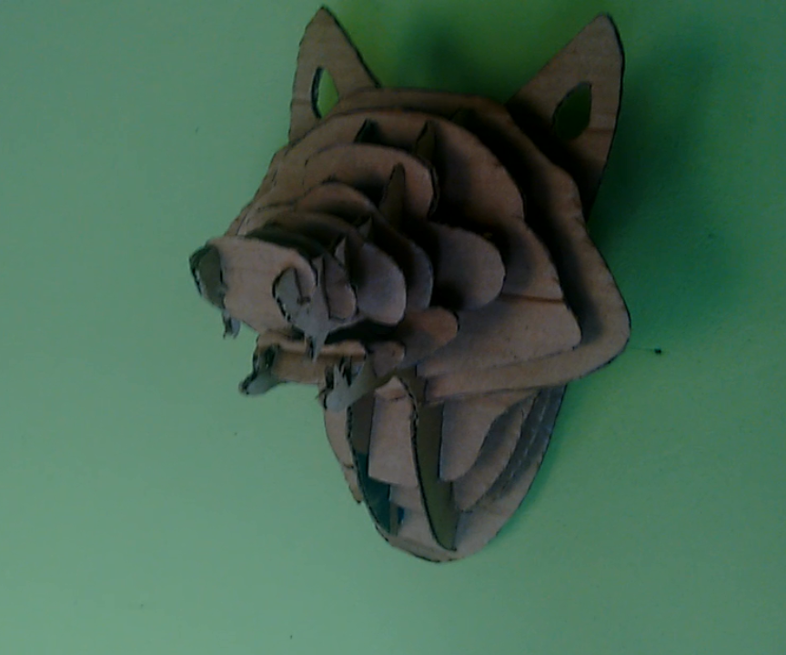 DIY - Cardboard Hunting Trophy (wolf Head) (with Pictures) - Instructables