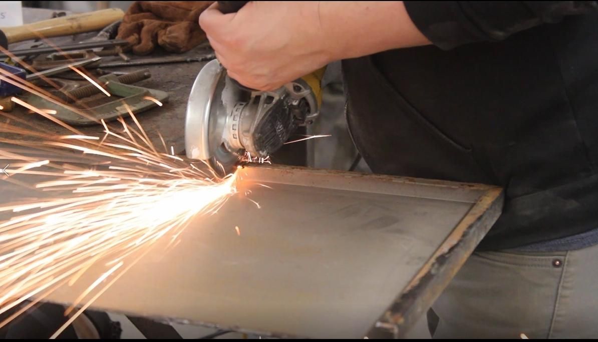 Dumpster Fire Pit (easy Welding Project) : 12 Steps (with Pictures ...