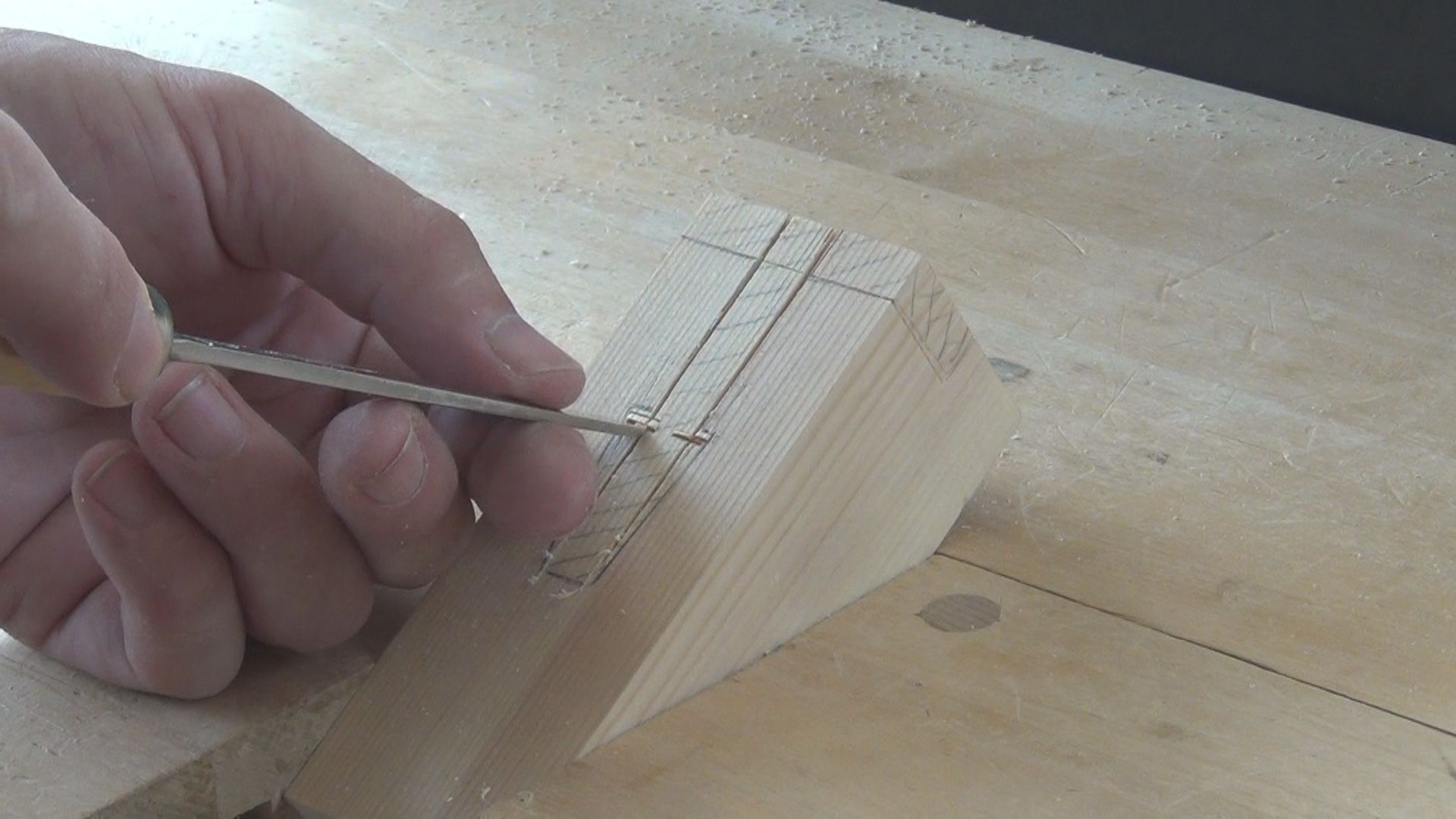 Stepped Gooseneck Splice (Koshikake Kamatsugi) : 6 Steps (with Pictures ...