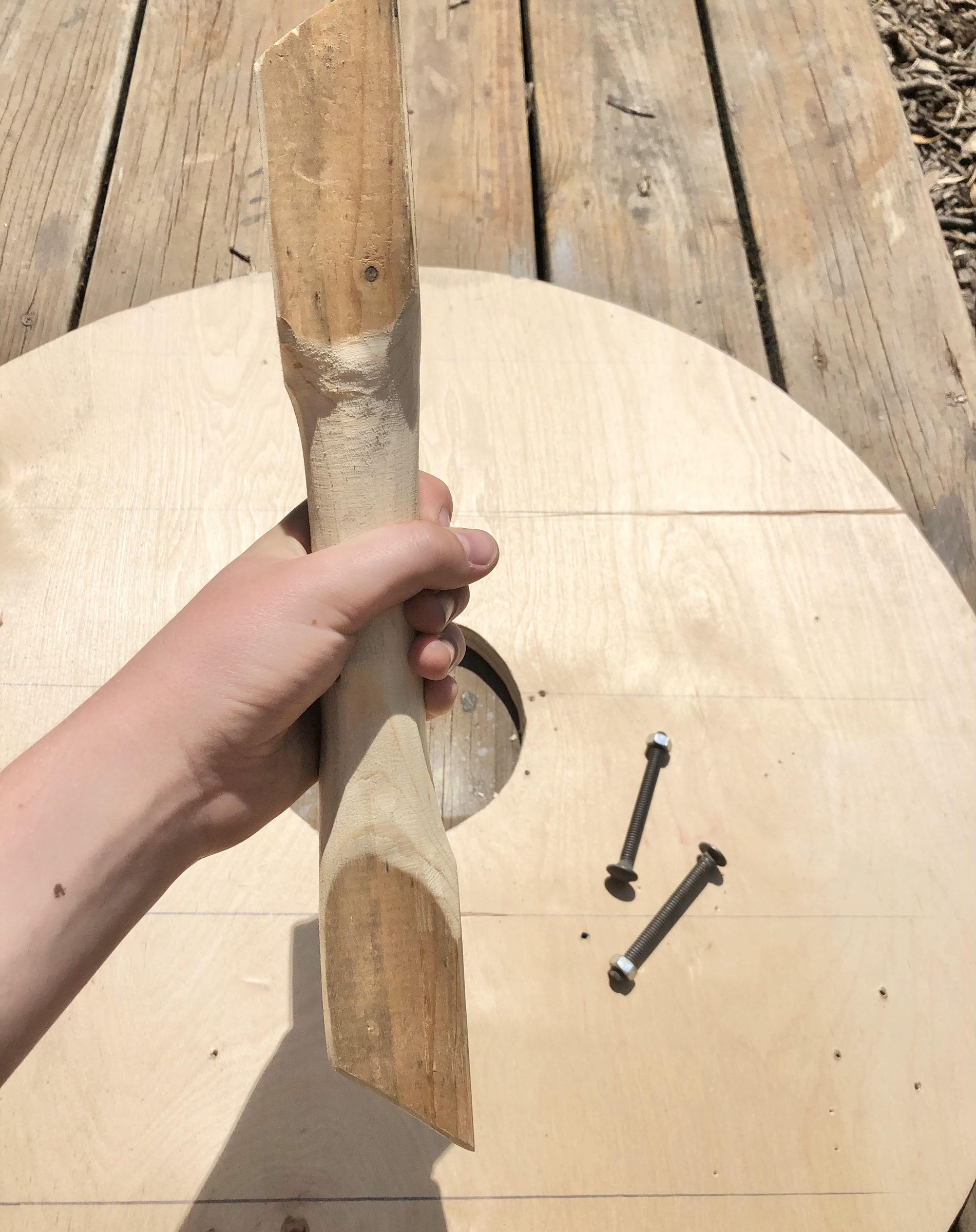 How to Make a Viking Round-Shield : 12 Steps (with Pictures ...