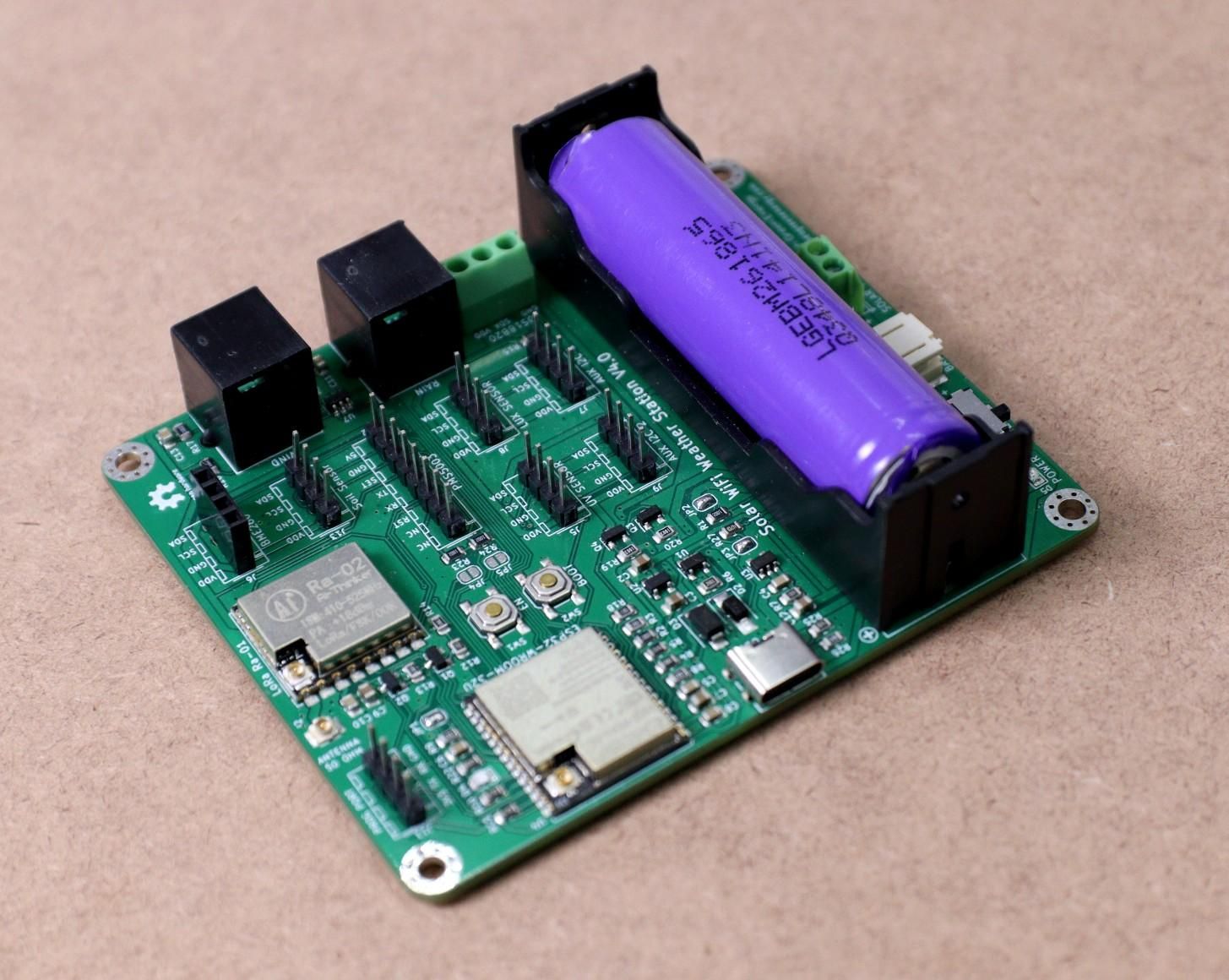 Solar Powered WiFi Weather Station V4.0 : 31 Steps (with Pictures ...