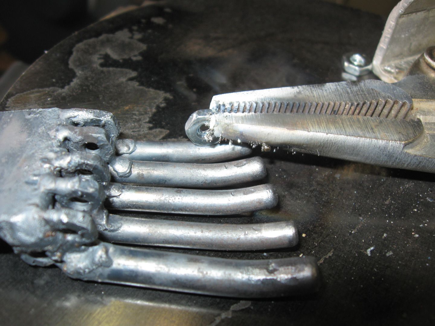 Terminator Foot Nut Cracker (revised) : 6 Steps (with Pictures ...